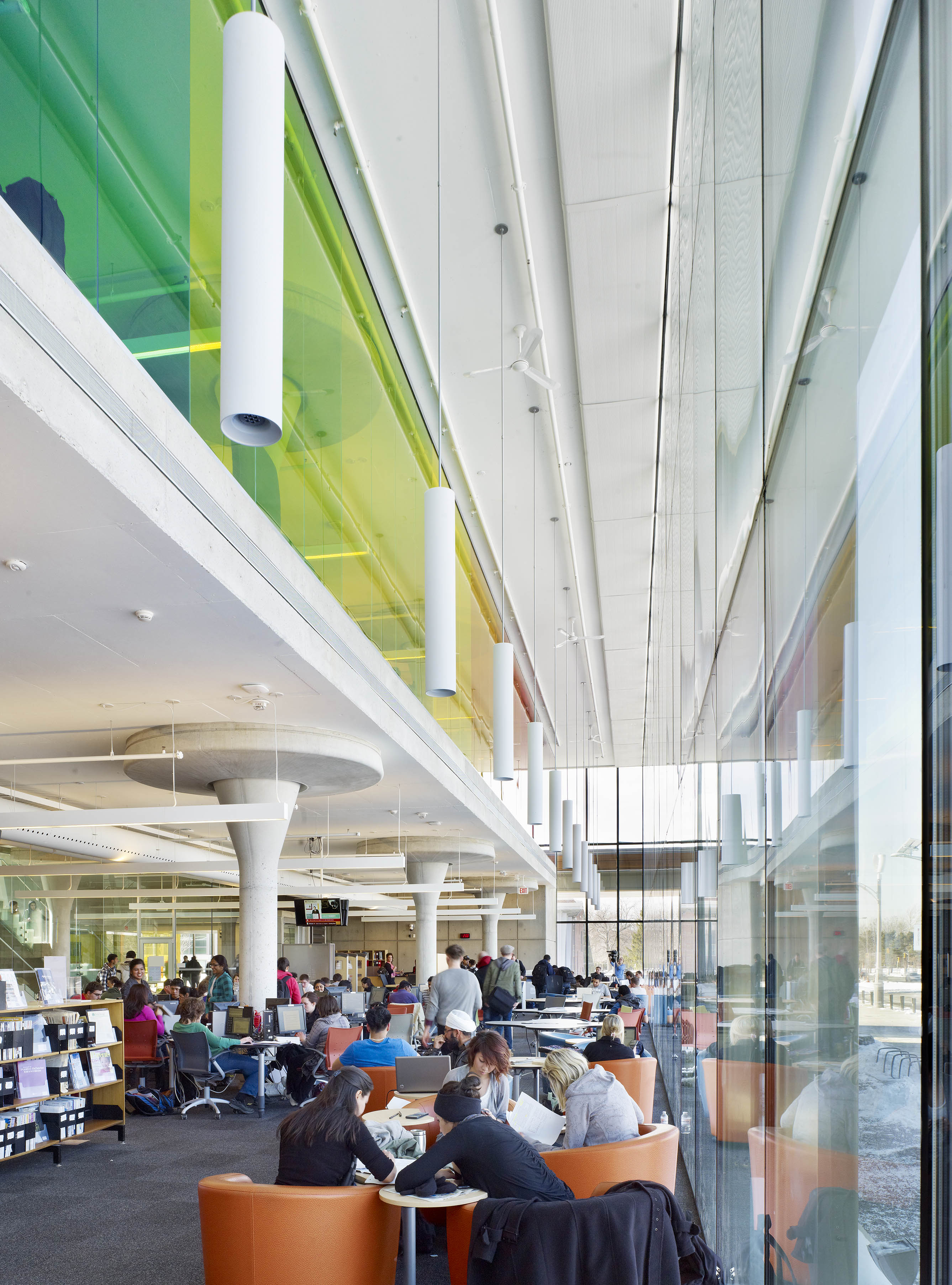 Cummings Library and Collaboratory, Mohawk College by Zeidler ...