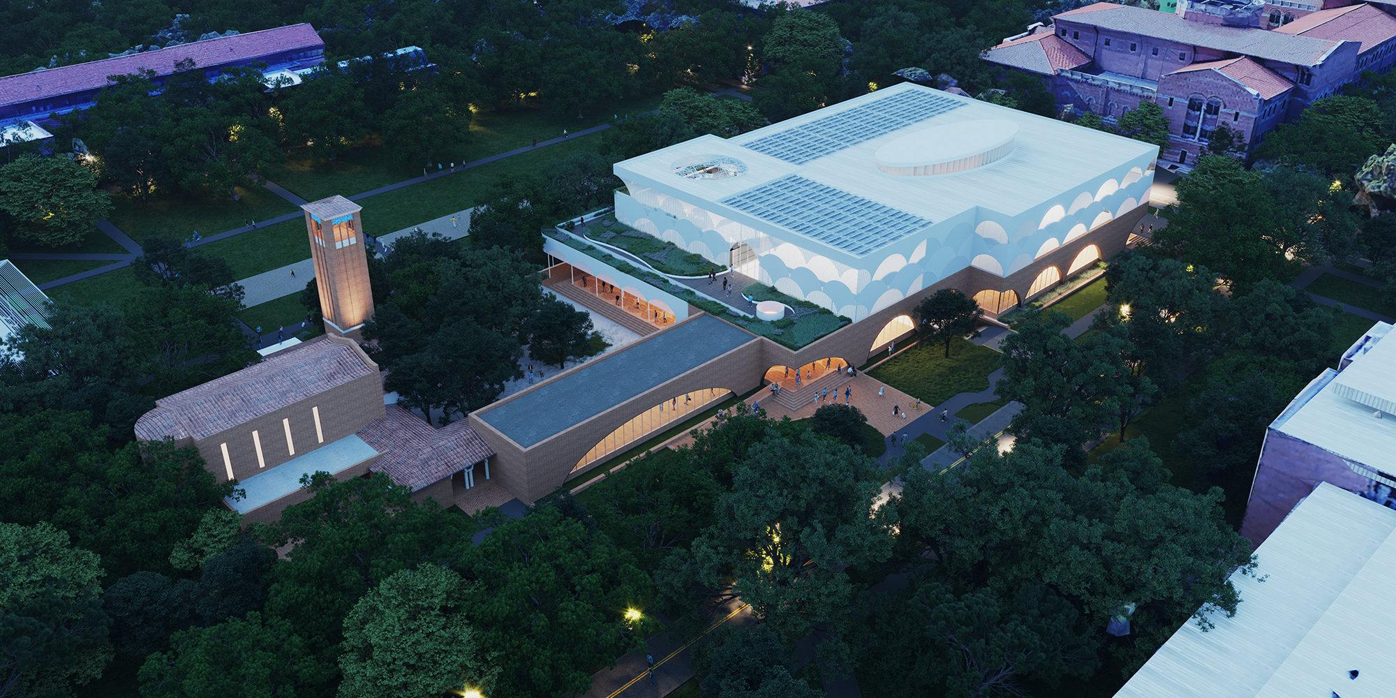 Rice Student Center (Competition) by Miró Rivera Architects - Architizer