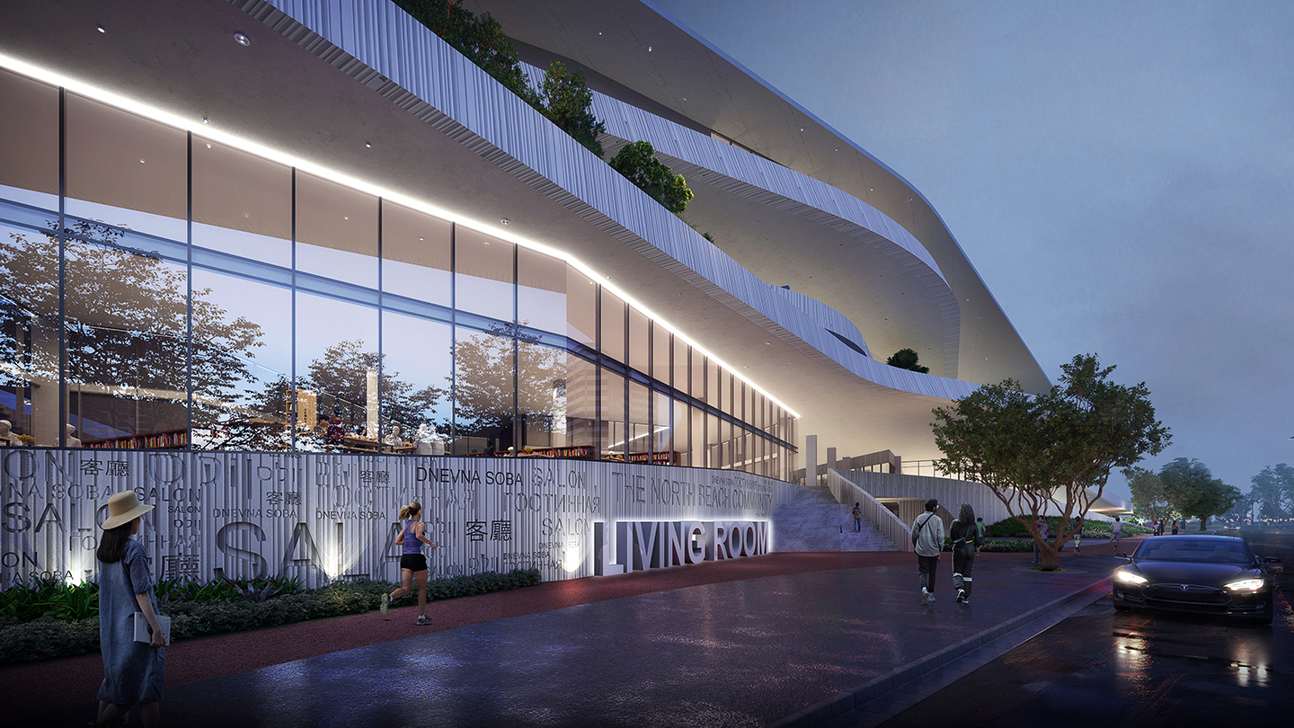 Miami Beach Aquatic Center and Park by Brooks + Scarpa Architects ...