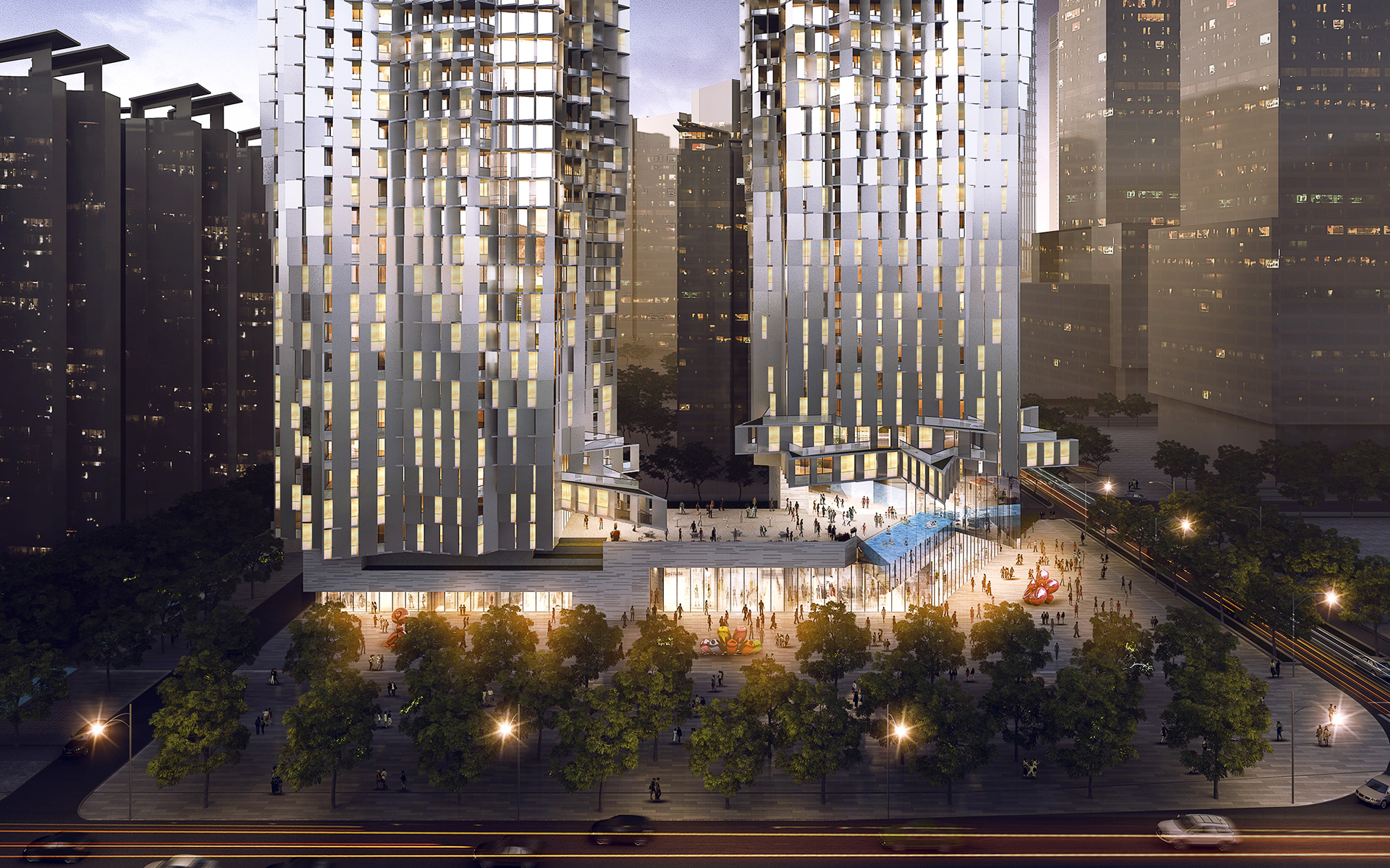 Kaisa-Tai Tower by Brooks + Scarpa Architects - Architizer