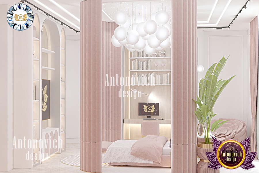 CLASSY BEDROOM INTERIOR DESIGN FOR GIRLS BY LUXURY ANTONOVICH DESIGN by ...