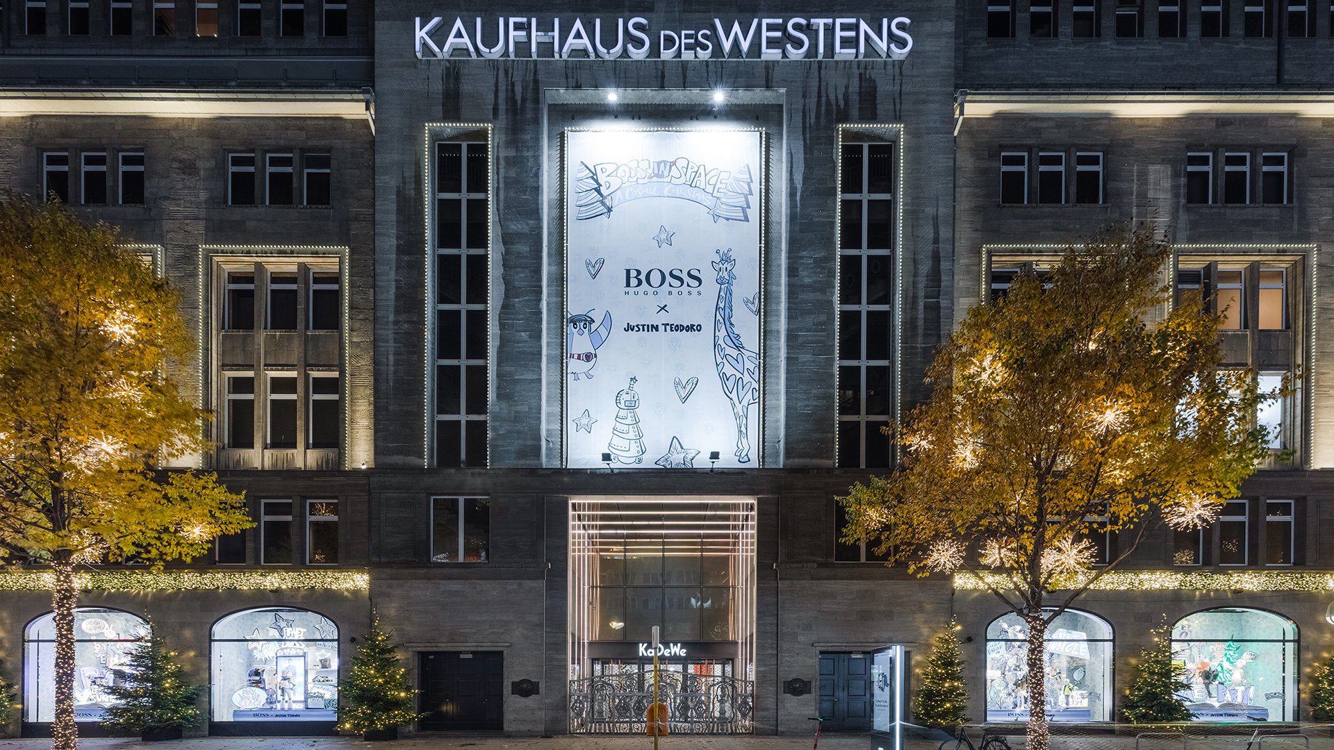 Hugo Boss // A Cosmic Christmas by DFROST – Retail Identity - Architizer