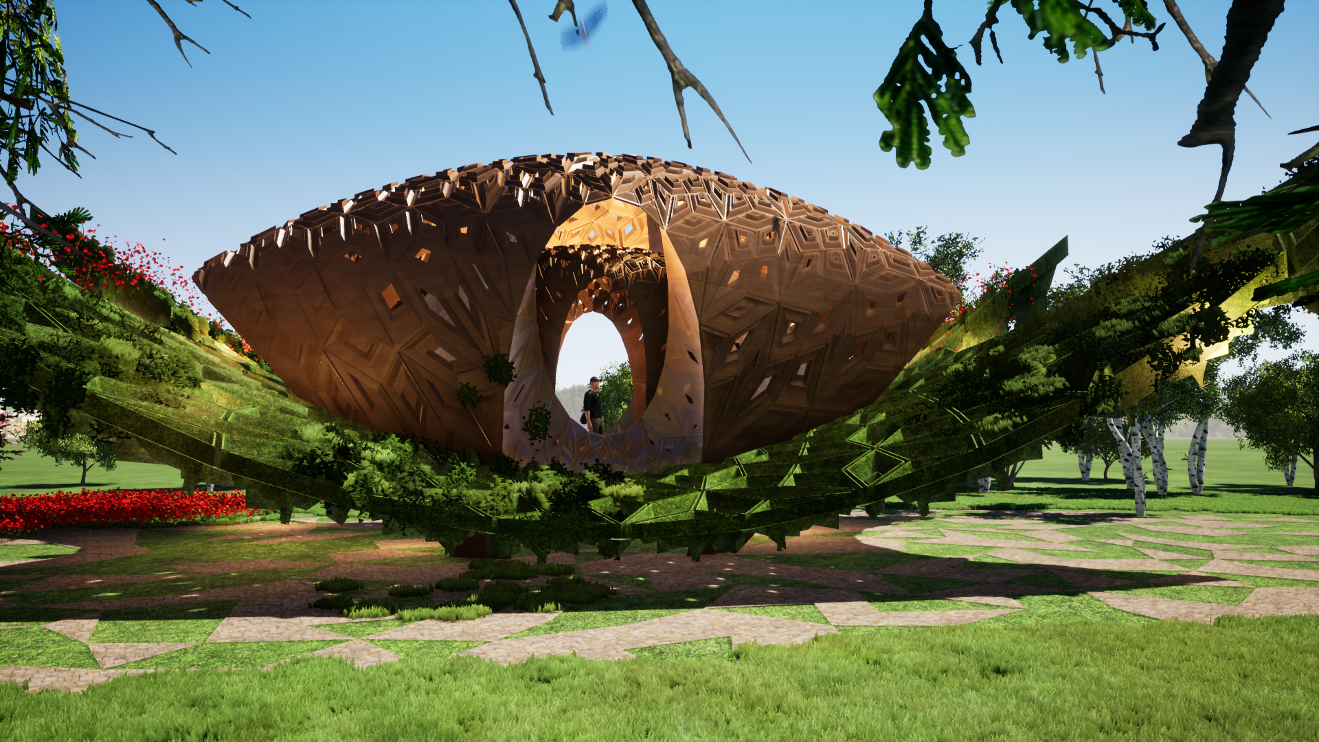 Pattern Pavilion by Interdisciplinary Design Universe - Architizer