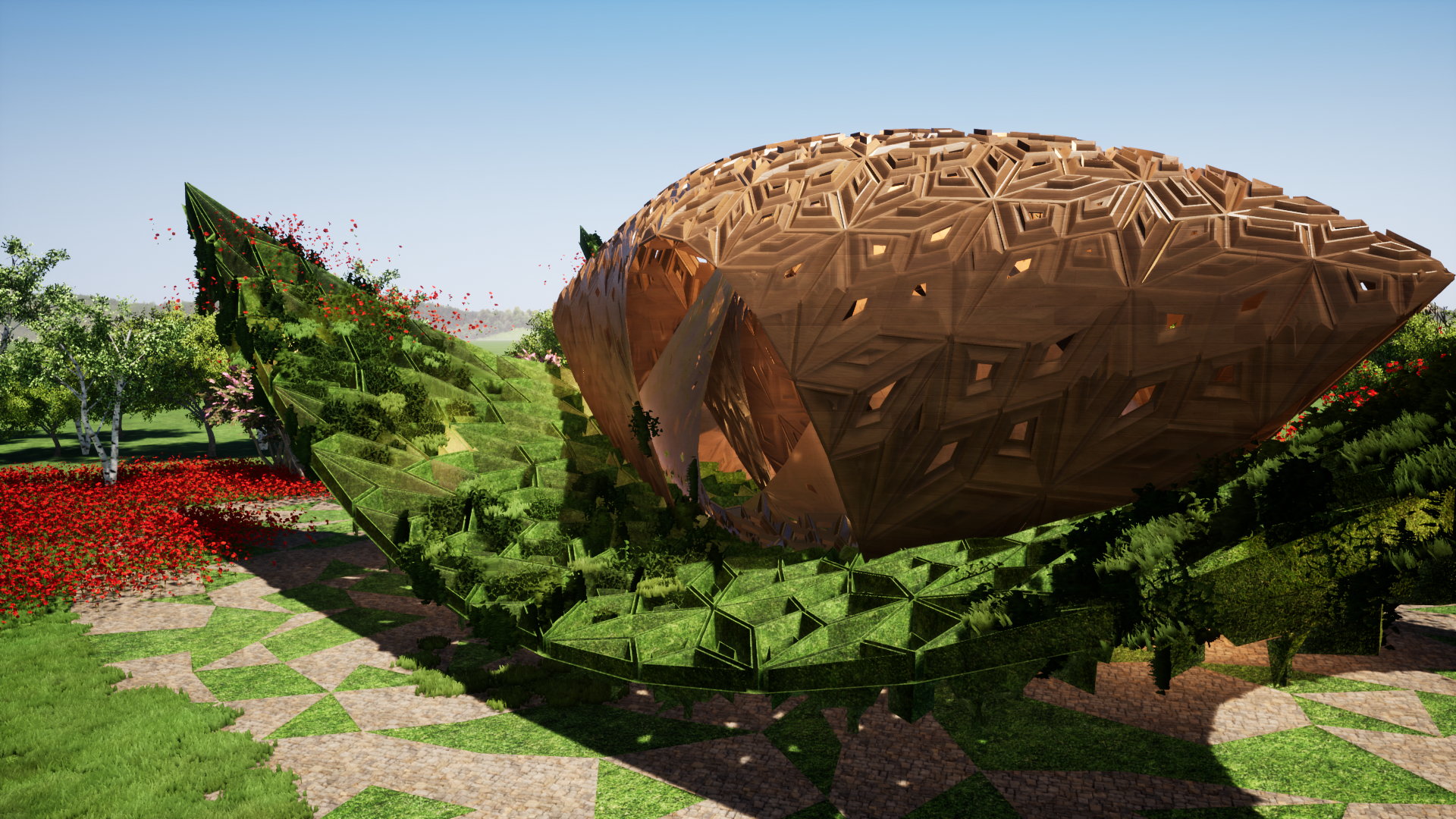 Pattern Pavilion by Interdisciplinary Design Universe - Architizer