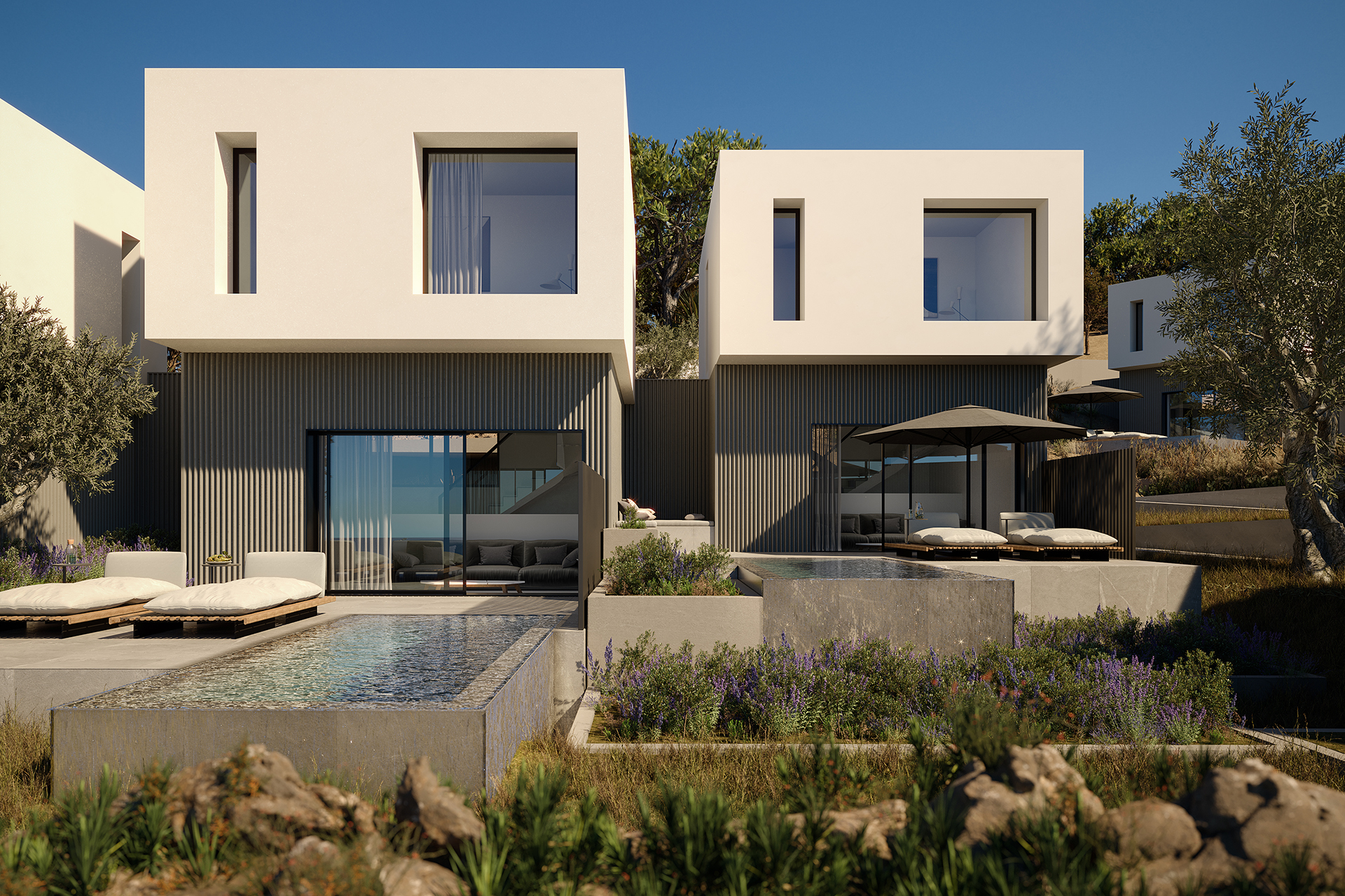 Sheltered Villas by A&M ARCHITECTS - Architizer