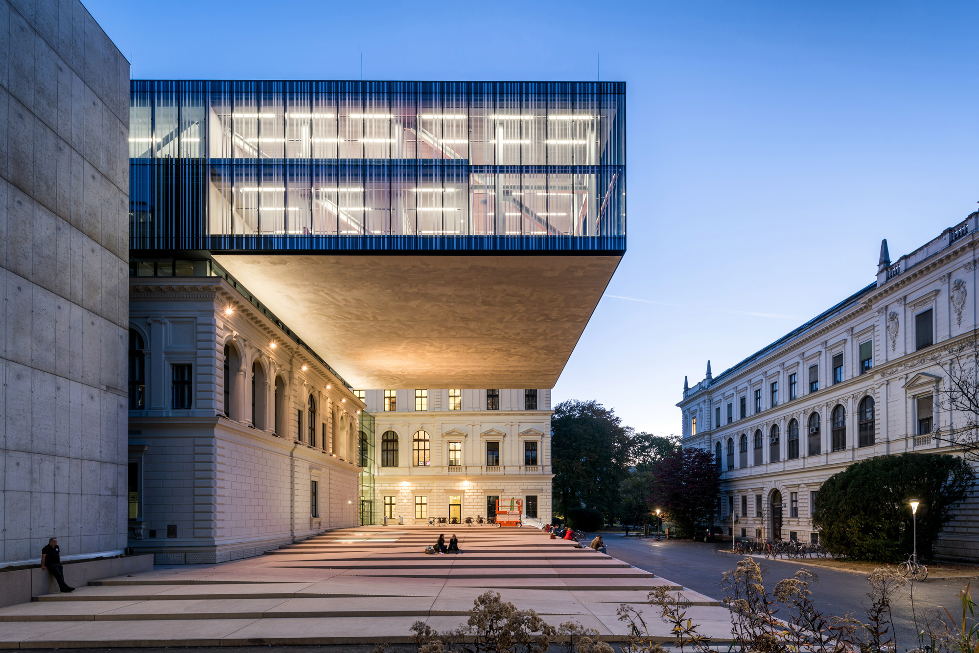 Karl-Franzens University Library by György Palkó architectural ...