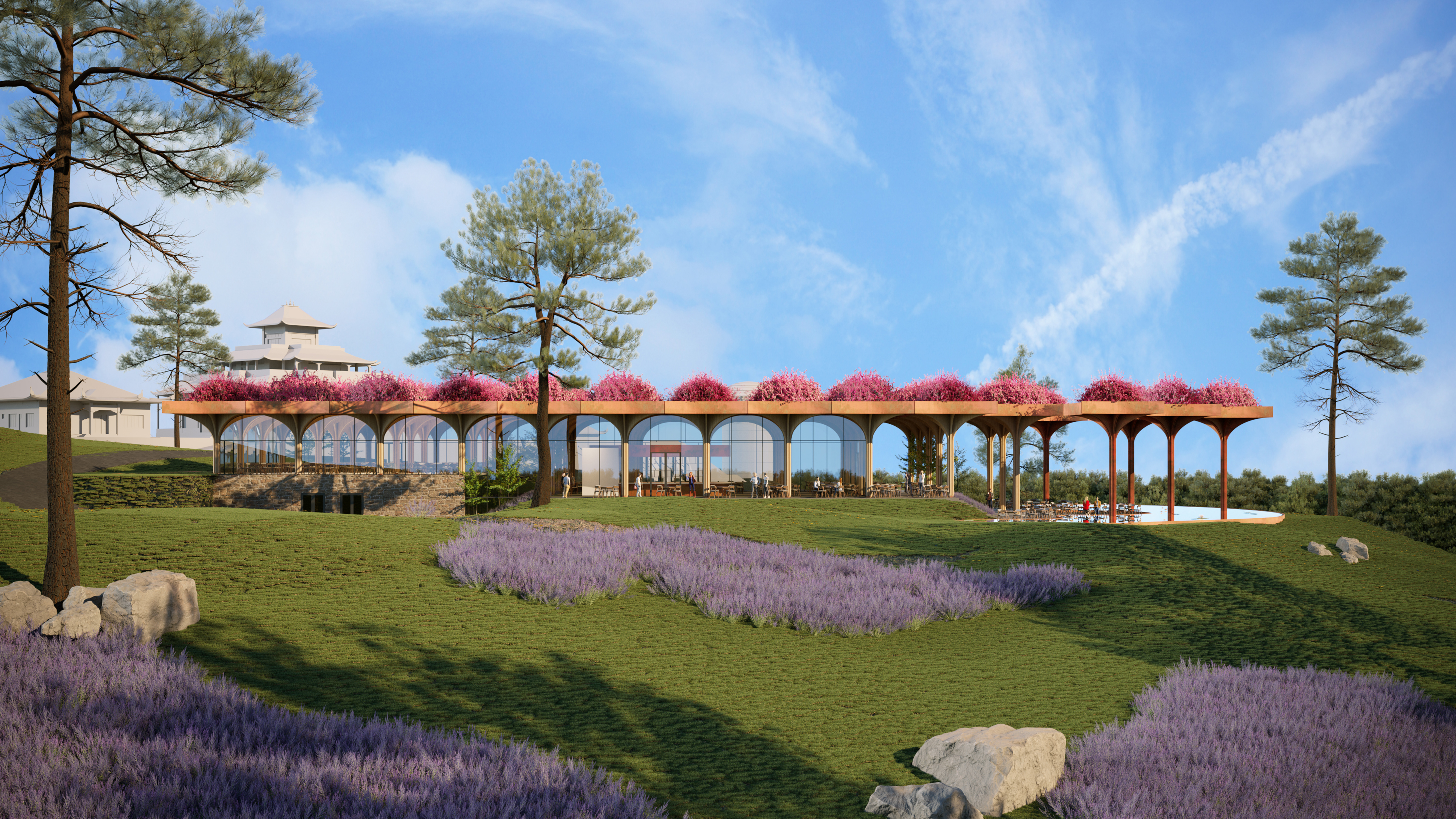 Paper Flower Truss by VHA ARCHITECTS - Architizer