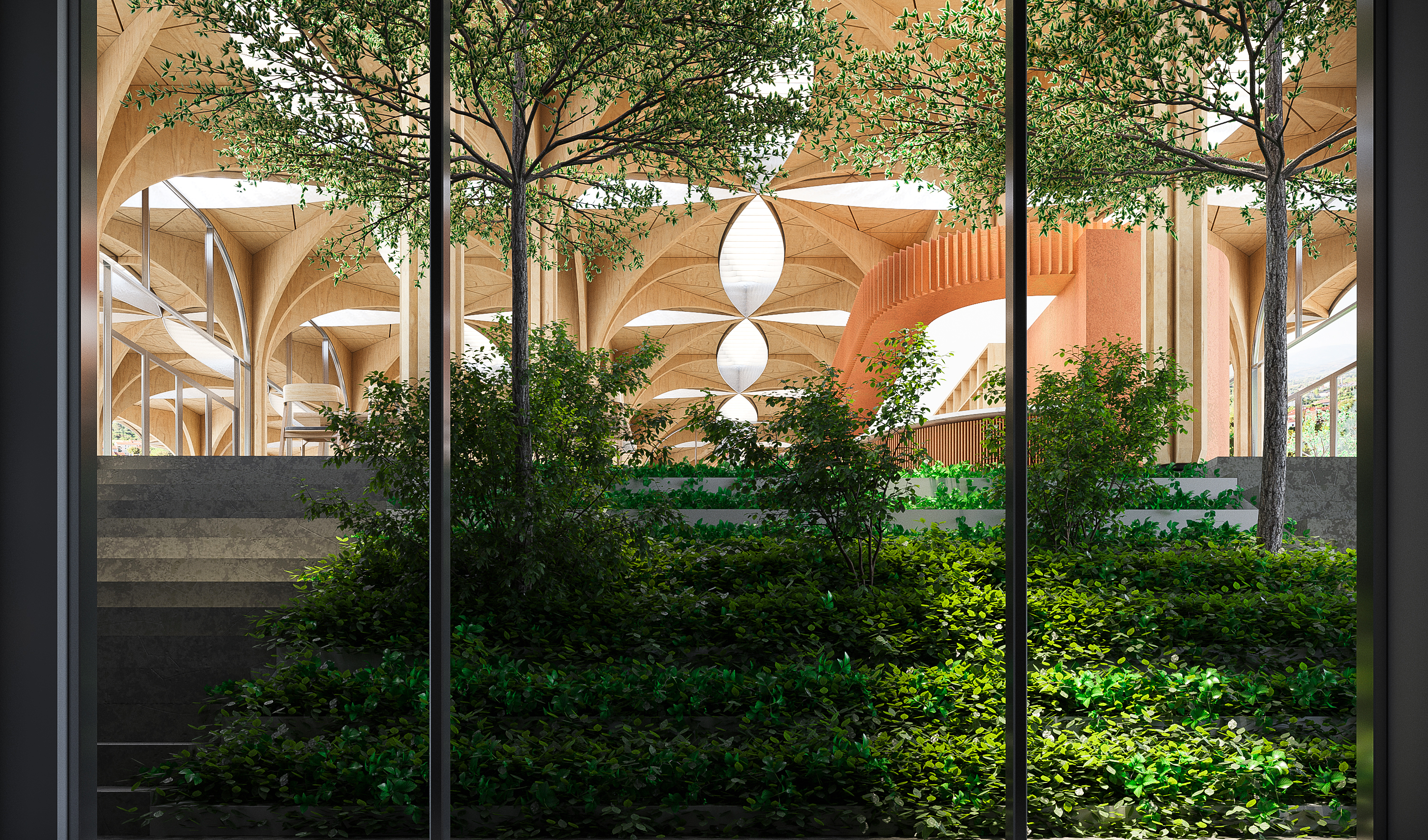 Paper Flower Truss by VHA ARCHITECTS - Architizer