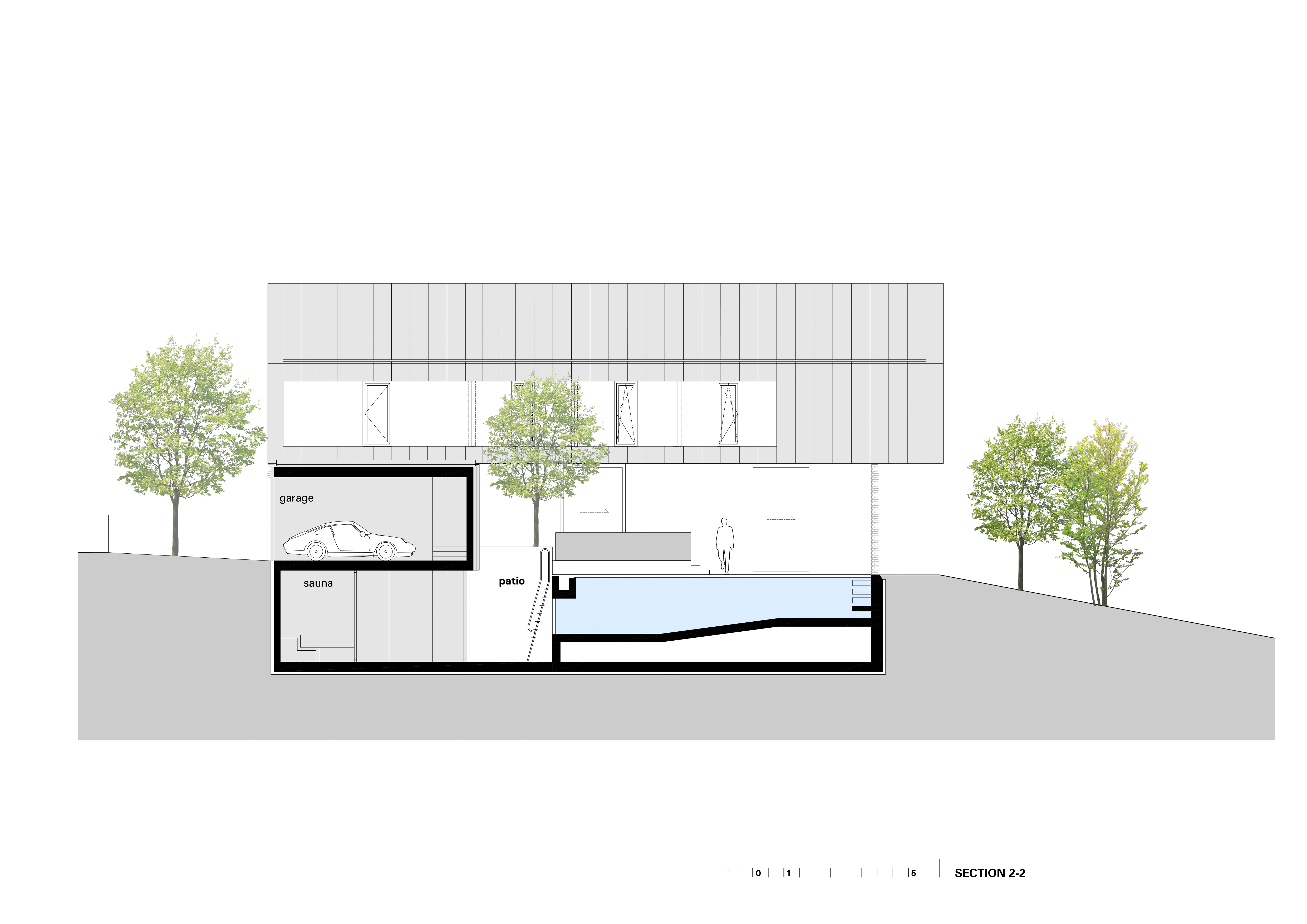 Courtyard house - Architizer