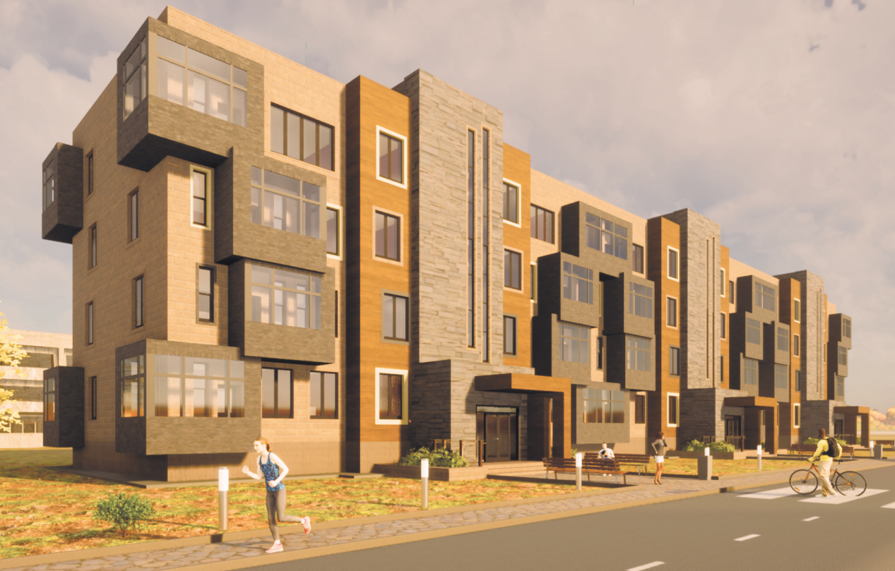 Mid-rise apartment building by BaryshevaArch - Architizer