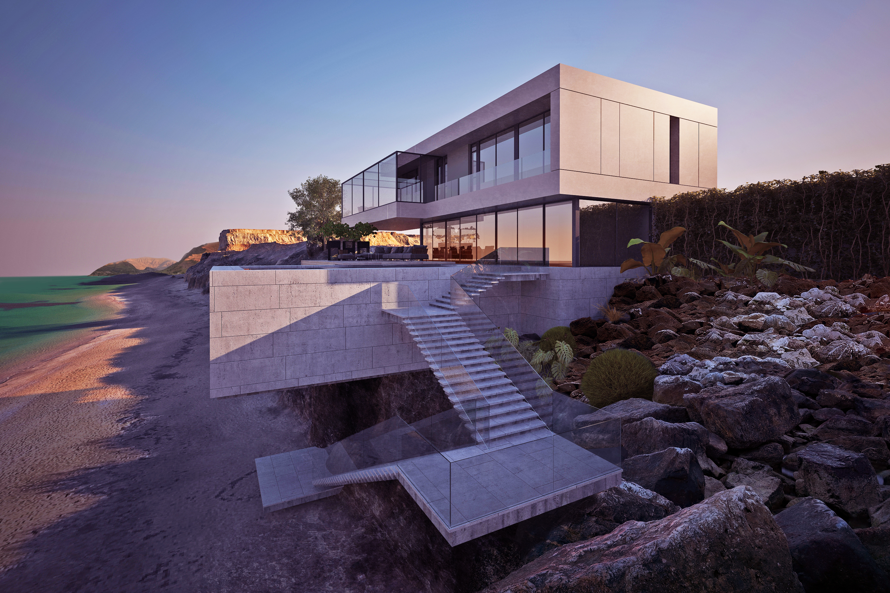 Sea shore house by Andrey Sokruta Workshop - Architizer