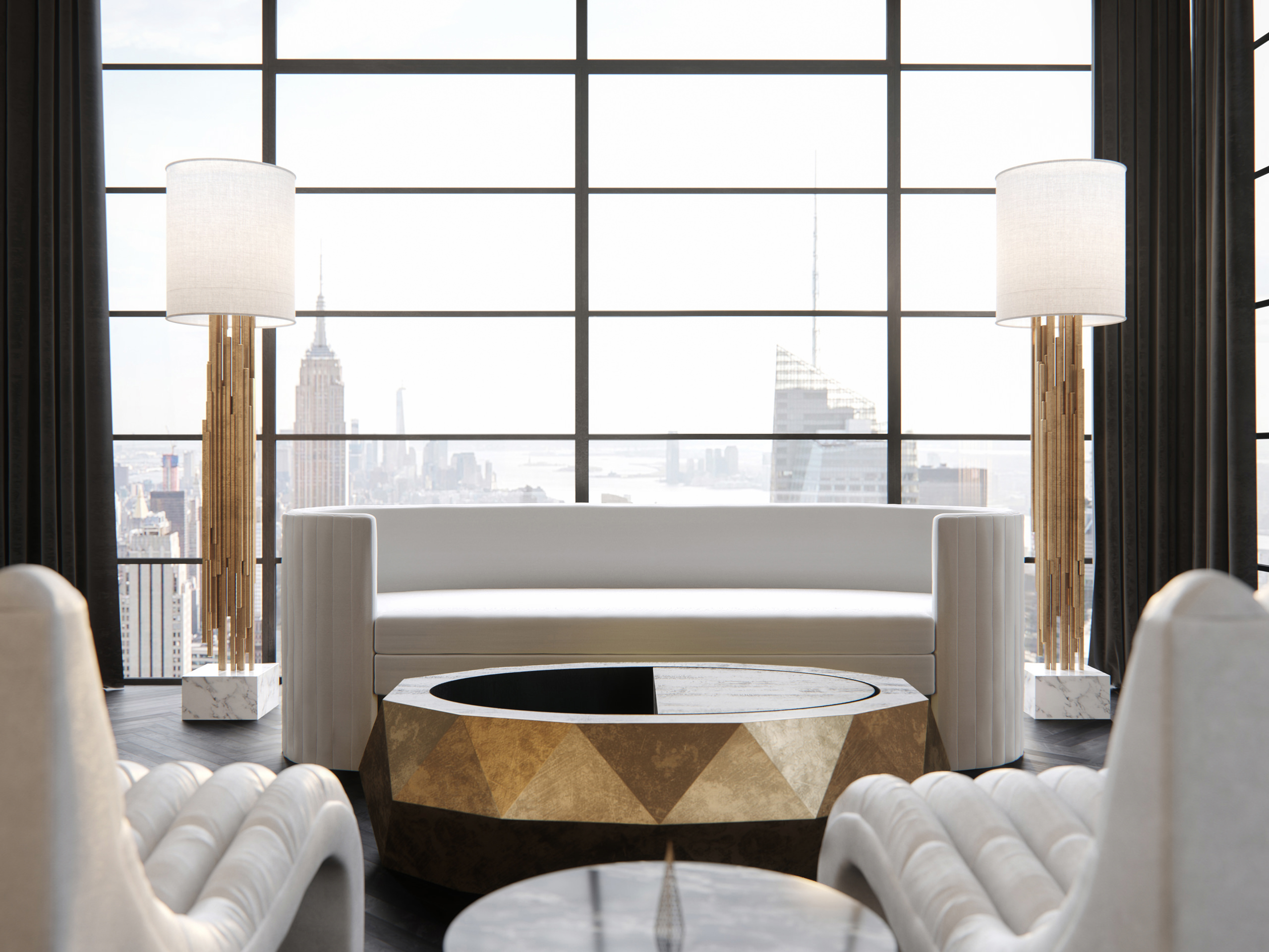 High-end 3D showroom visualization by Lunas Visualization - Architizer