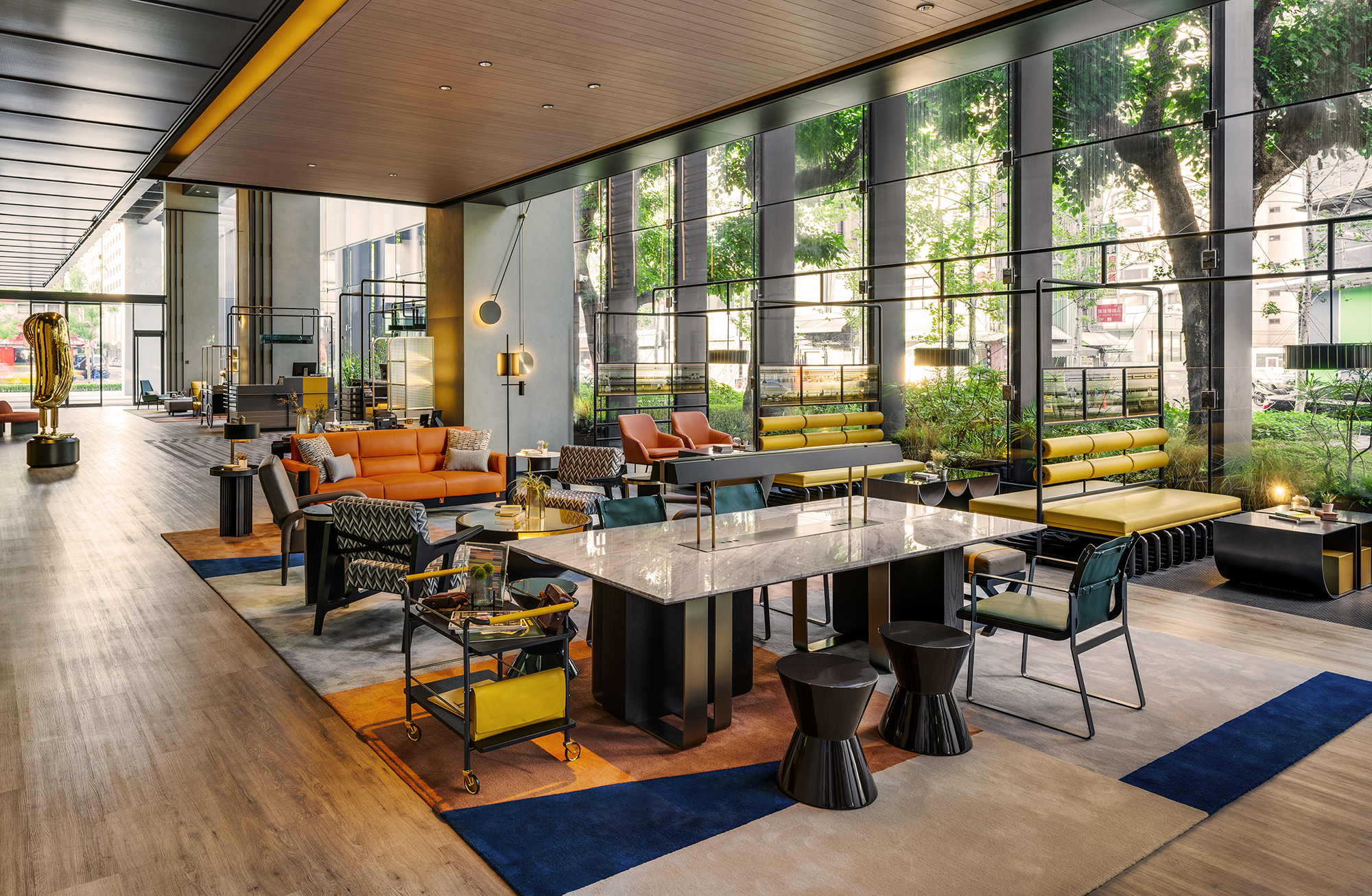 CCD Designed Hotel Resonance Taipei, the First Tapestry Collection ...