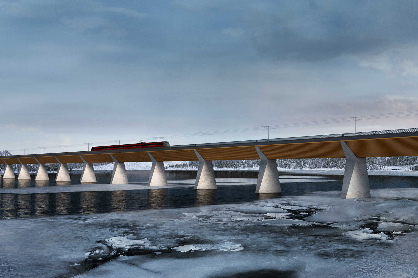 Tangenvika Railway Bridge, Norway by ZJA I Architects & Engineers ...