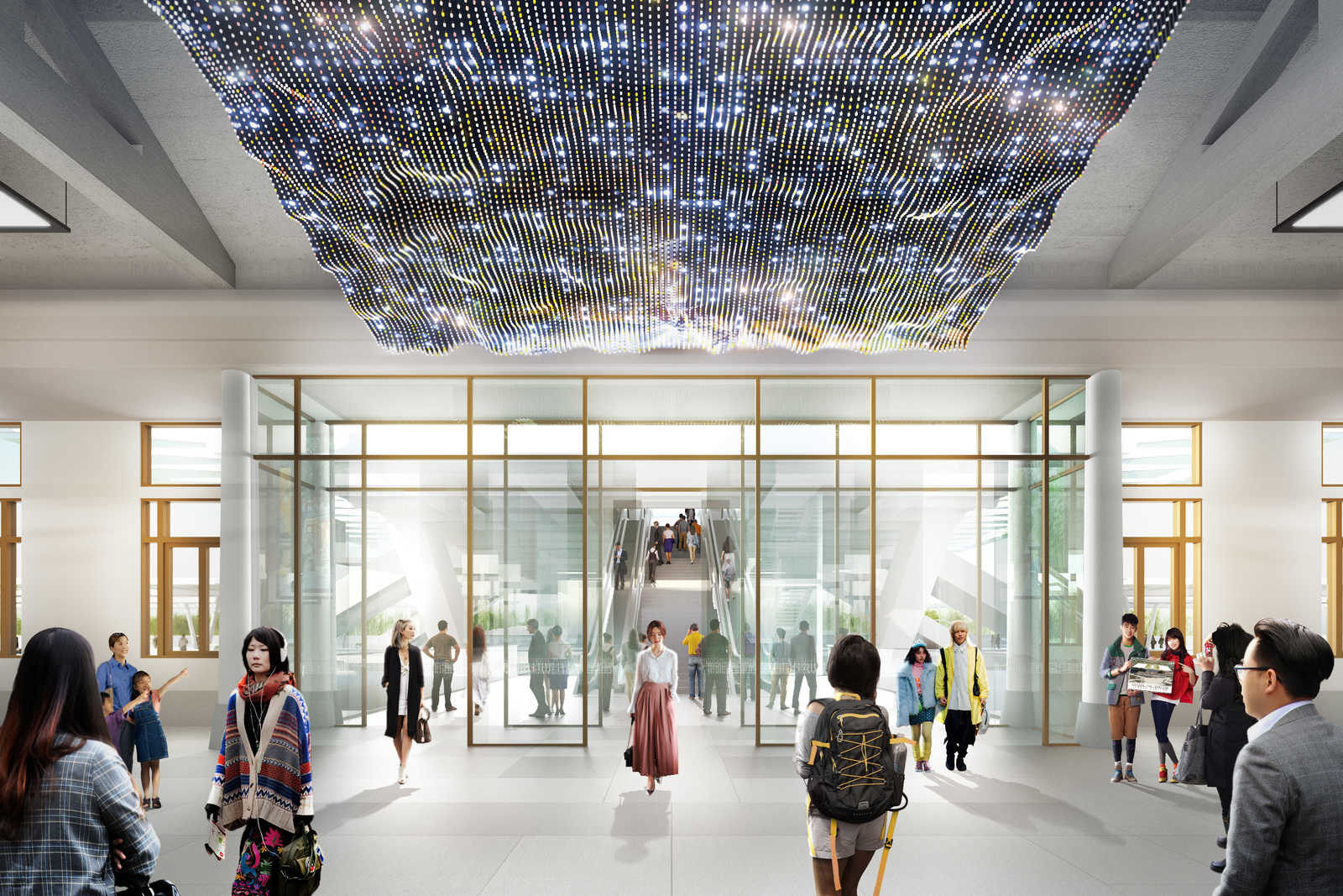Jeonju station, Jeonju, South Korea by ZJA I Architects & Engineers ...