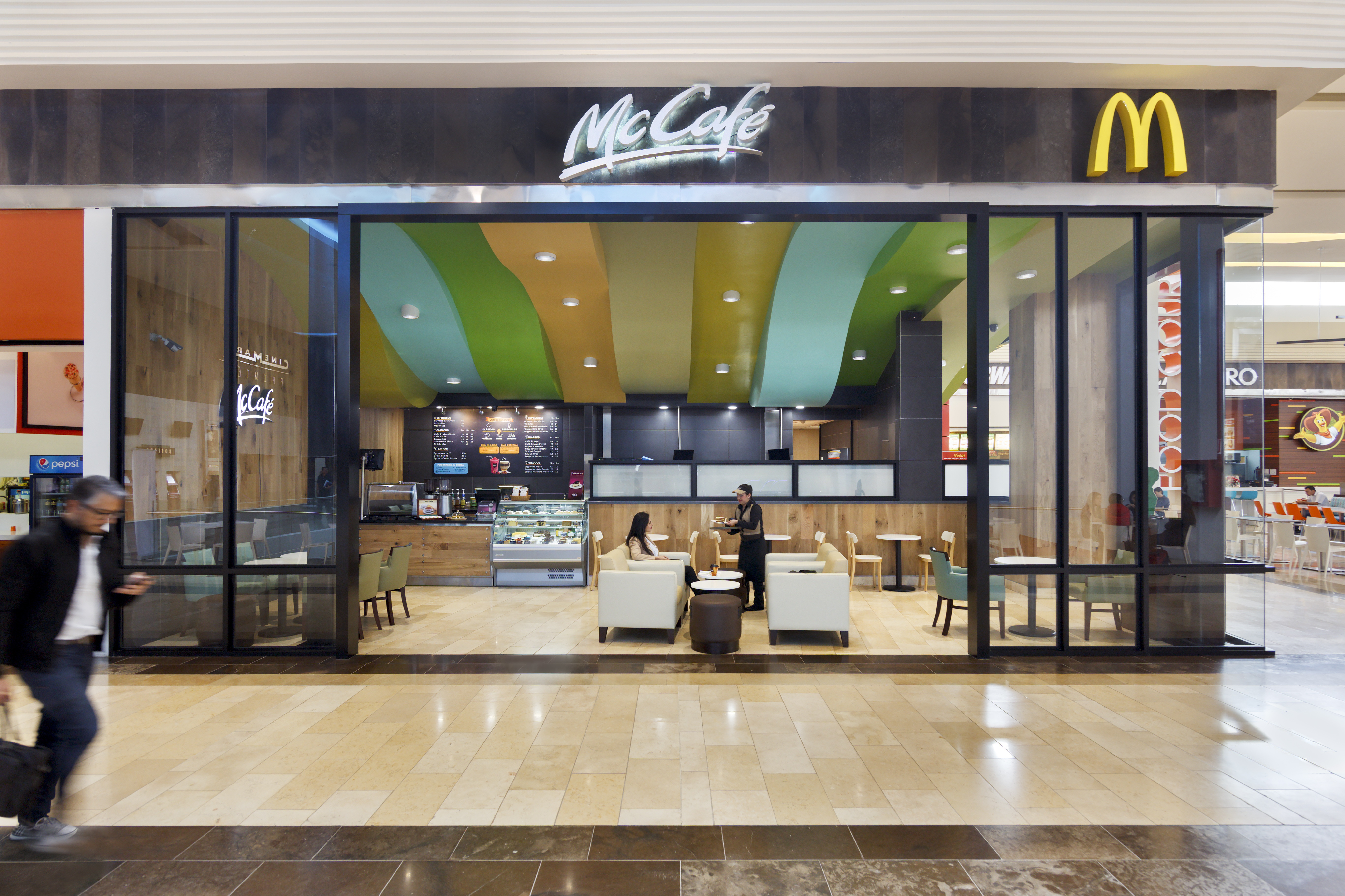 Experiencia McCafé by SOLISCOLOMER - Architizer