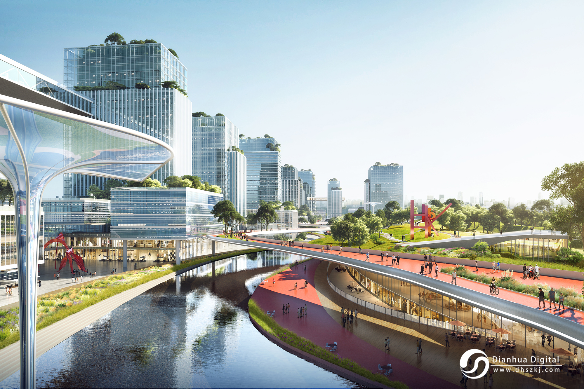 Hi-Tech Park by Dianhua Digital Technology Co., Ltd - Architizer