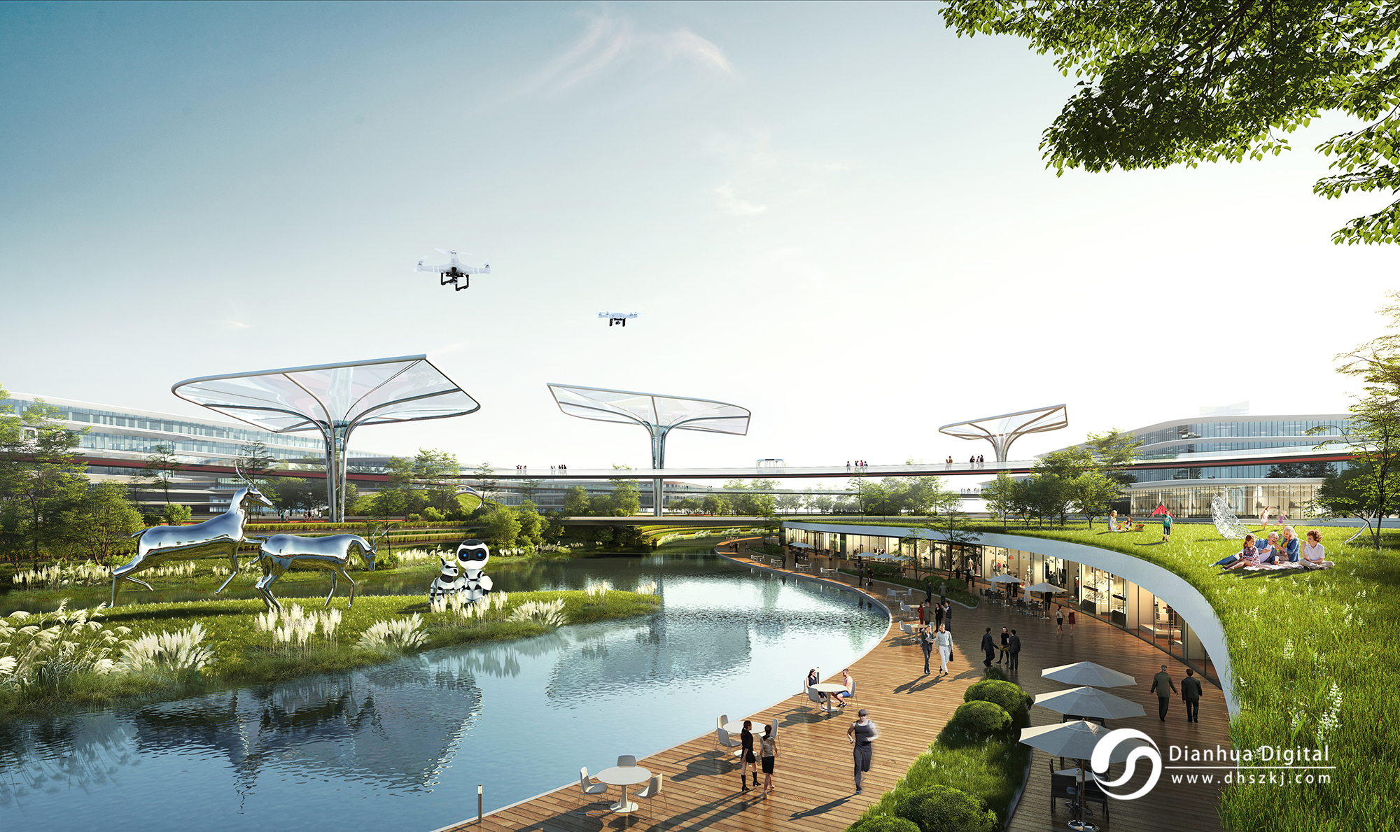 Hi-Tech Park by Dianhua Digital Technology Co., Ltd - Architizer