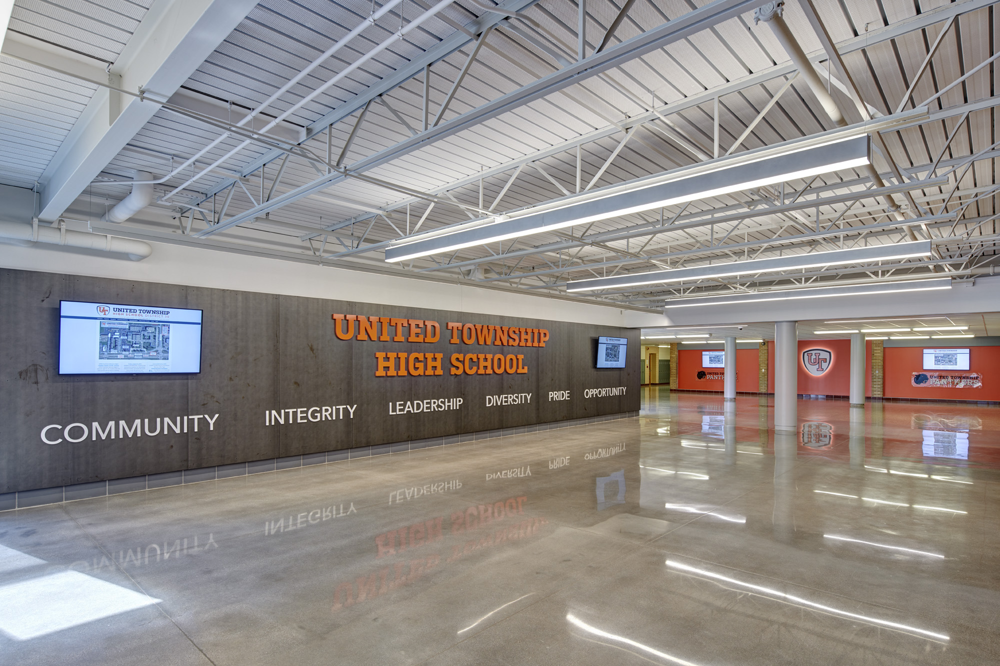 United Township High School by OPN Architects - Architizer