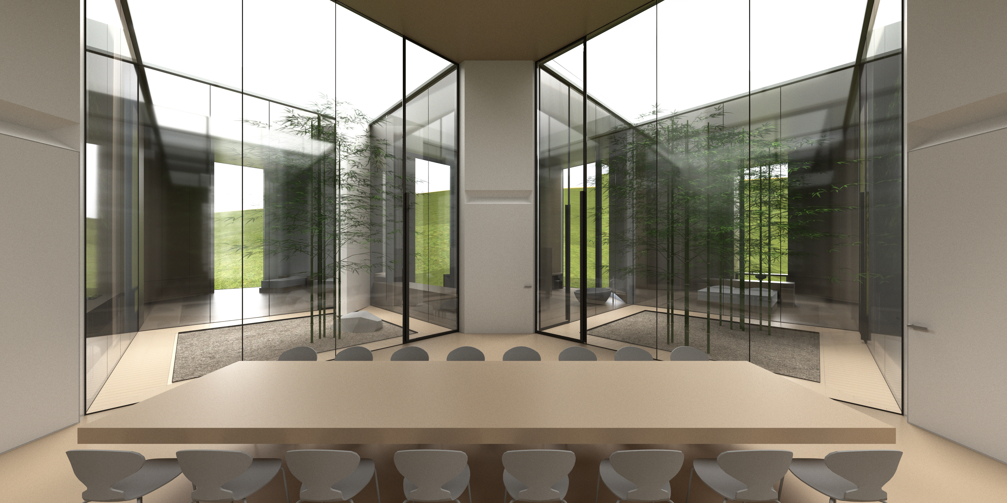 Courtyard House by Alda Capi Architecture - Architizer