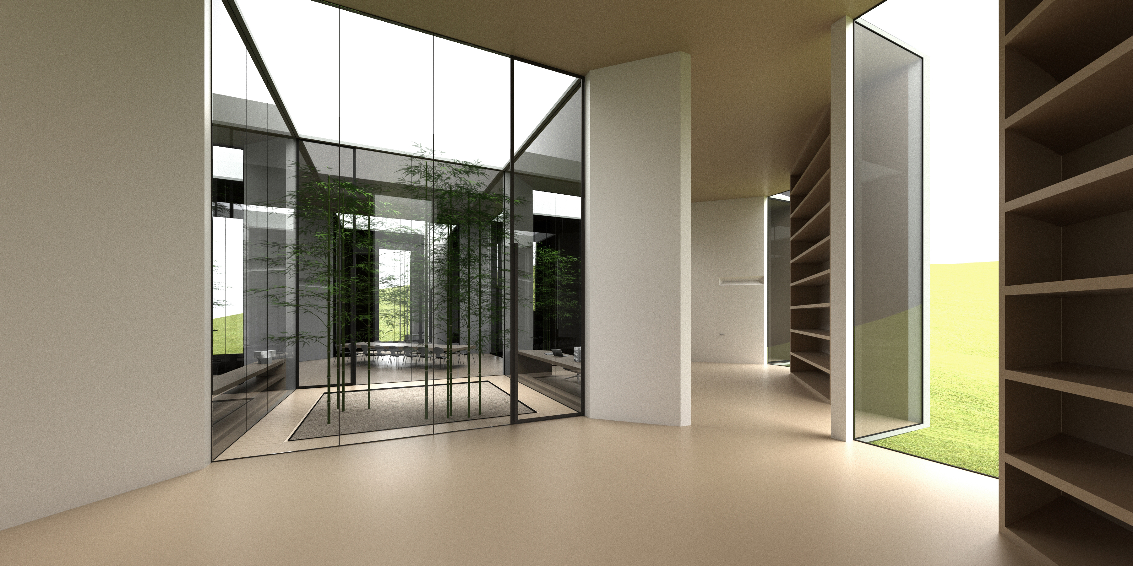 Courtyard House by Alda Çapi Architecture - Architizer