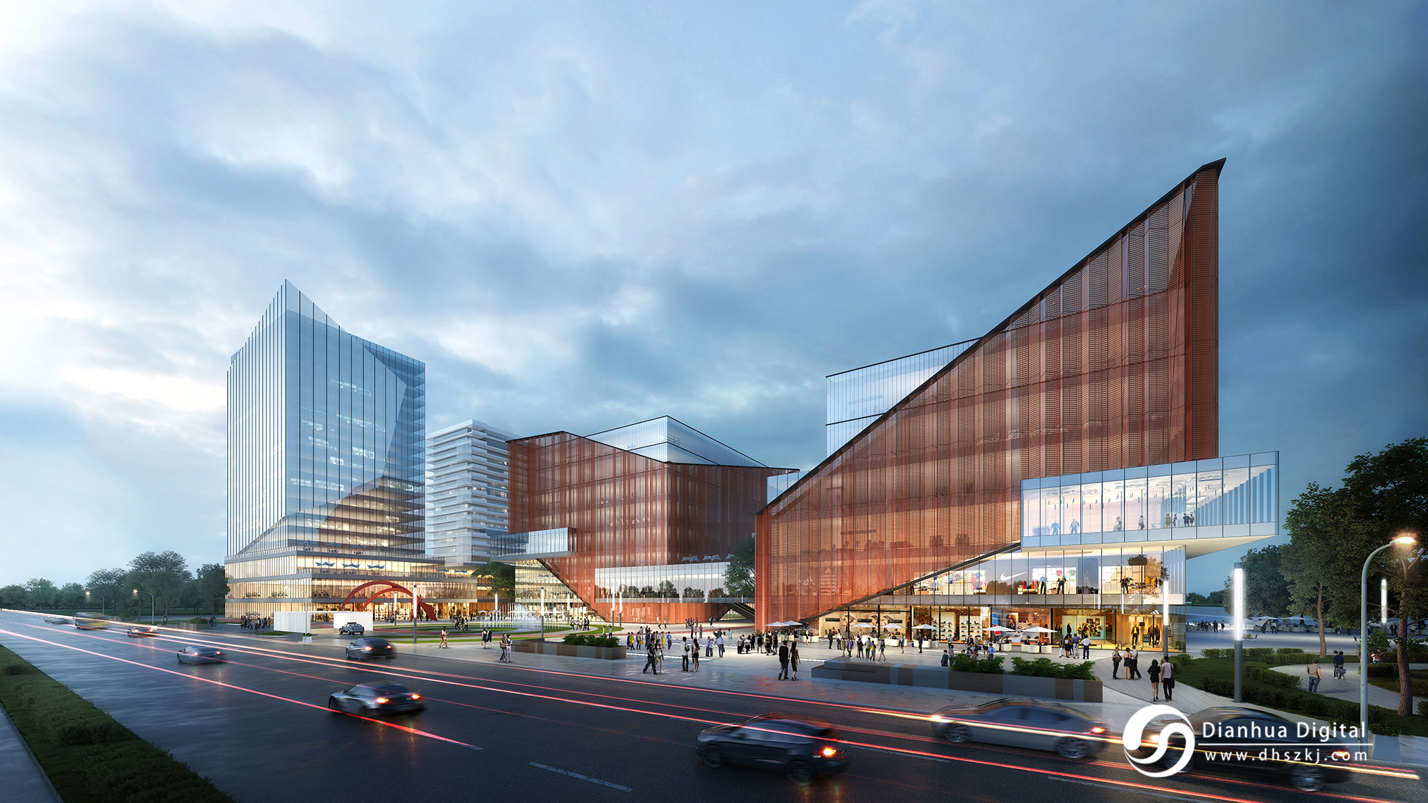 Silk Road Traffic Hub by Dianhua Digital Technology Co., Ltd - Architizer