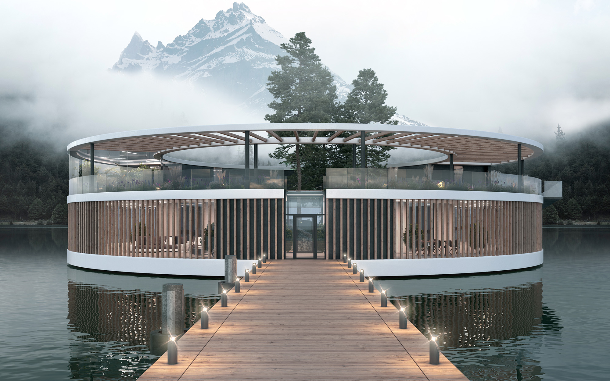 Floating Mansion by Stanislav Zhuikov - Architizer