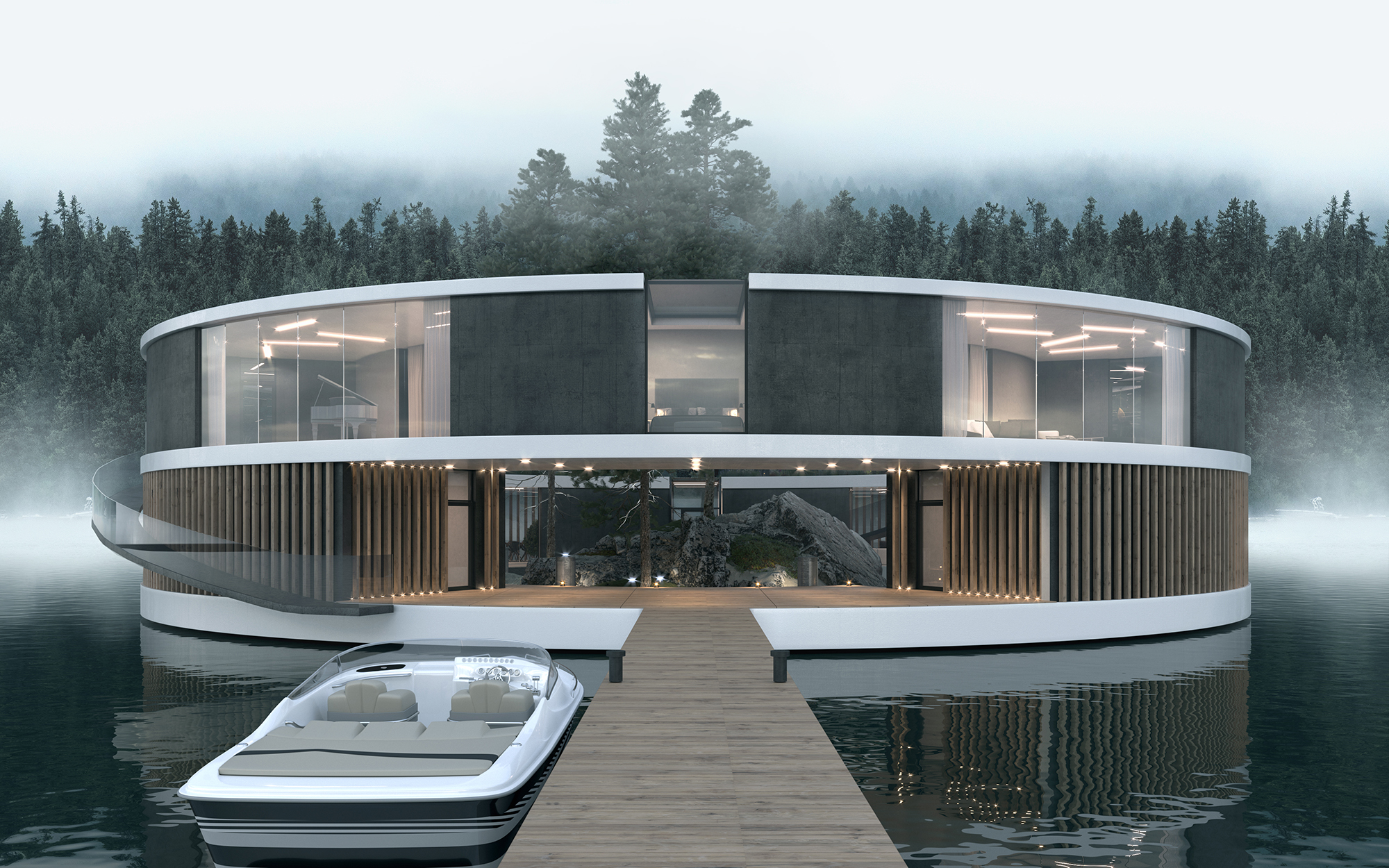 Floating Mansion by Stanislav Zhuikov - Architizer