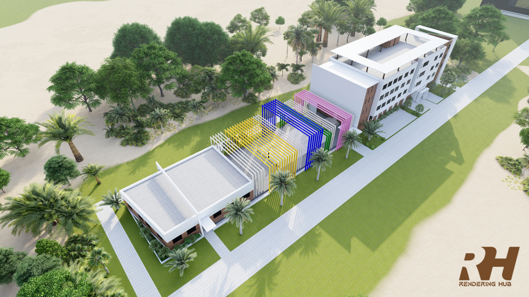 School Design Rendering by Rendering Hub - Architizer