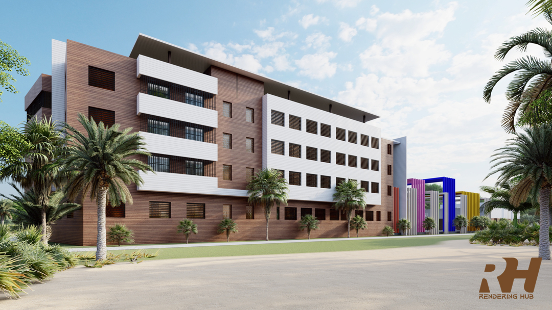 School Design Rendering by Rendering Hub - Architizer