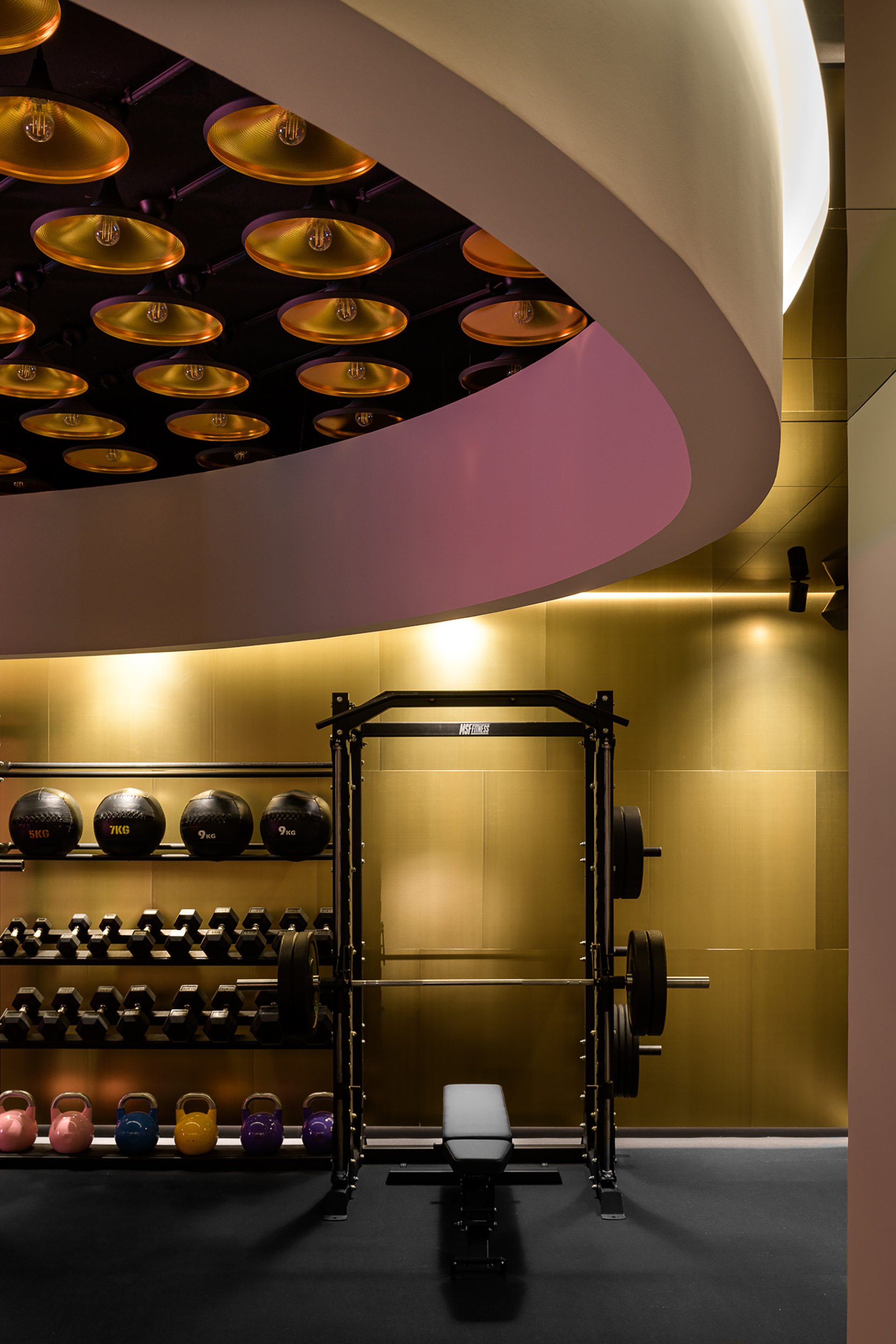 One2One Fitness Studio by ESQVTA | interior design & architecture ...