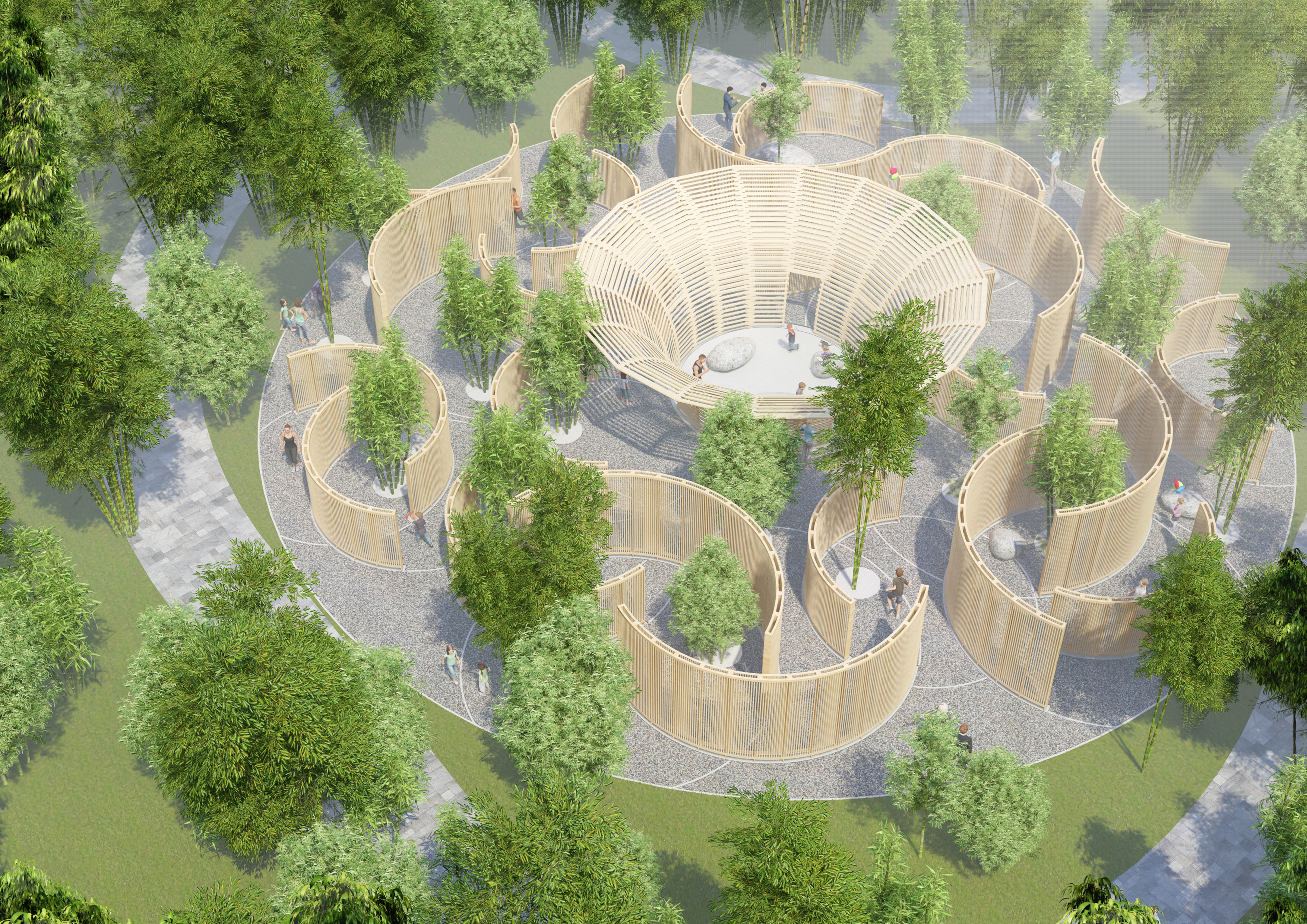 The Maze of Bamboo Screens by Yunchao Xu Atelier Apeiron - Architizer