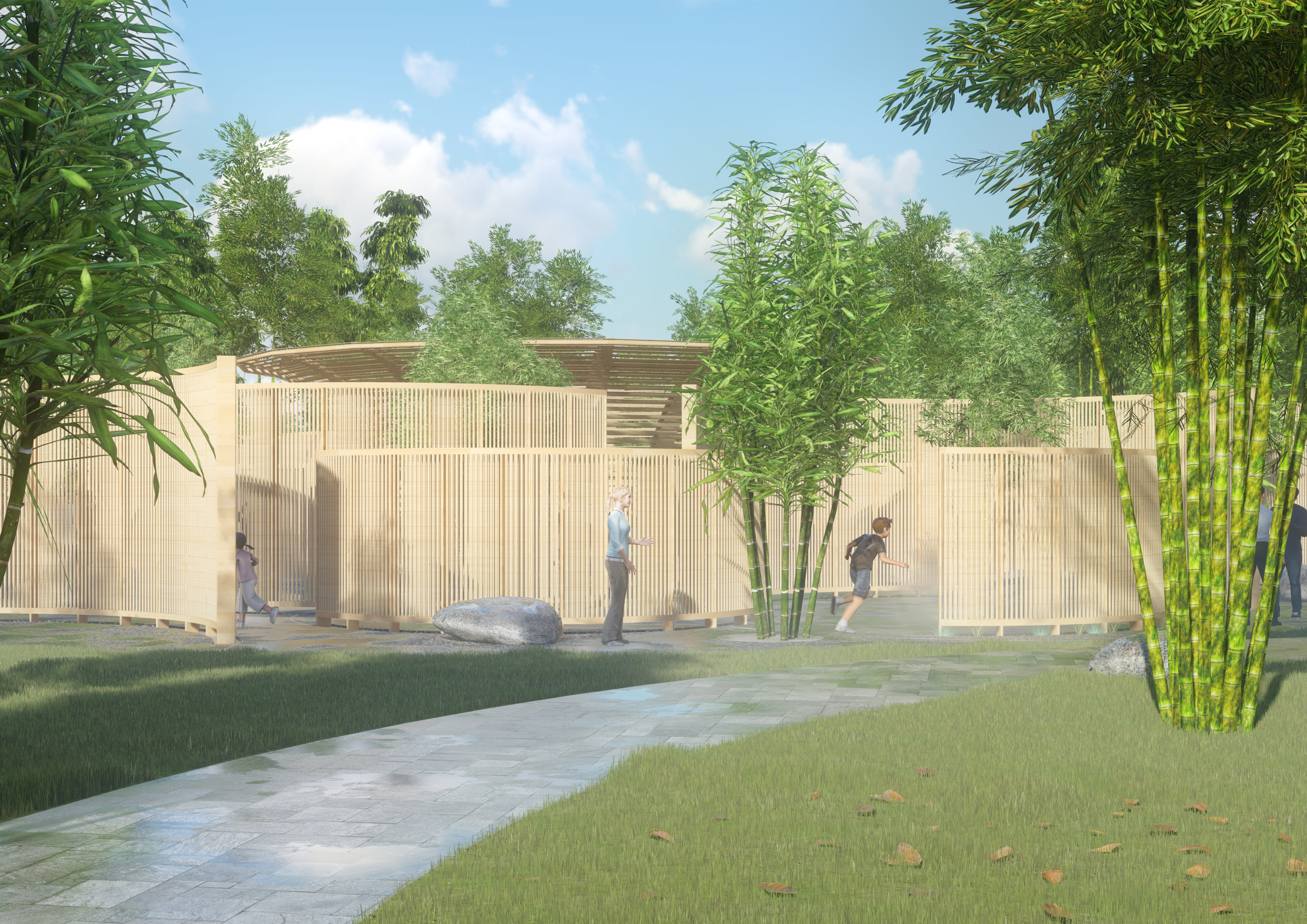 The Maze of Bamboo Screens by Yunchao Xu/Atelier Apeiron - Architizer