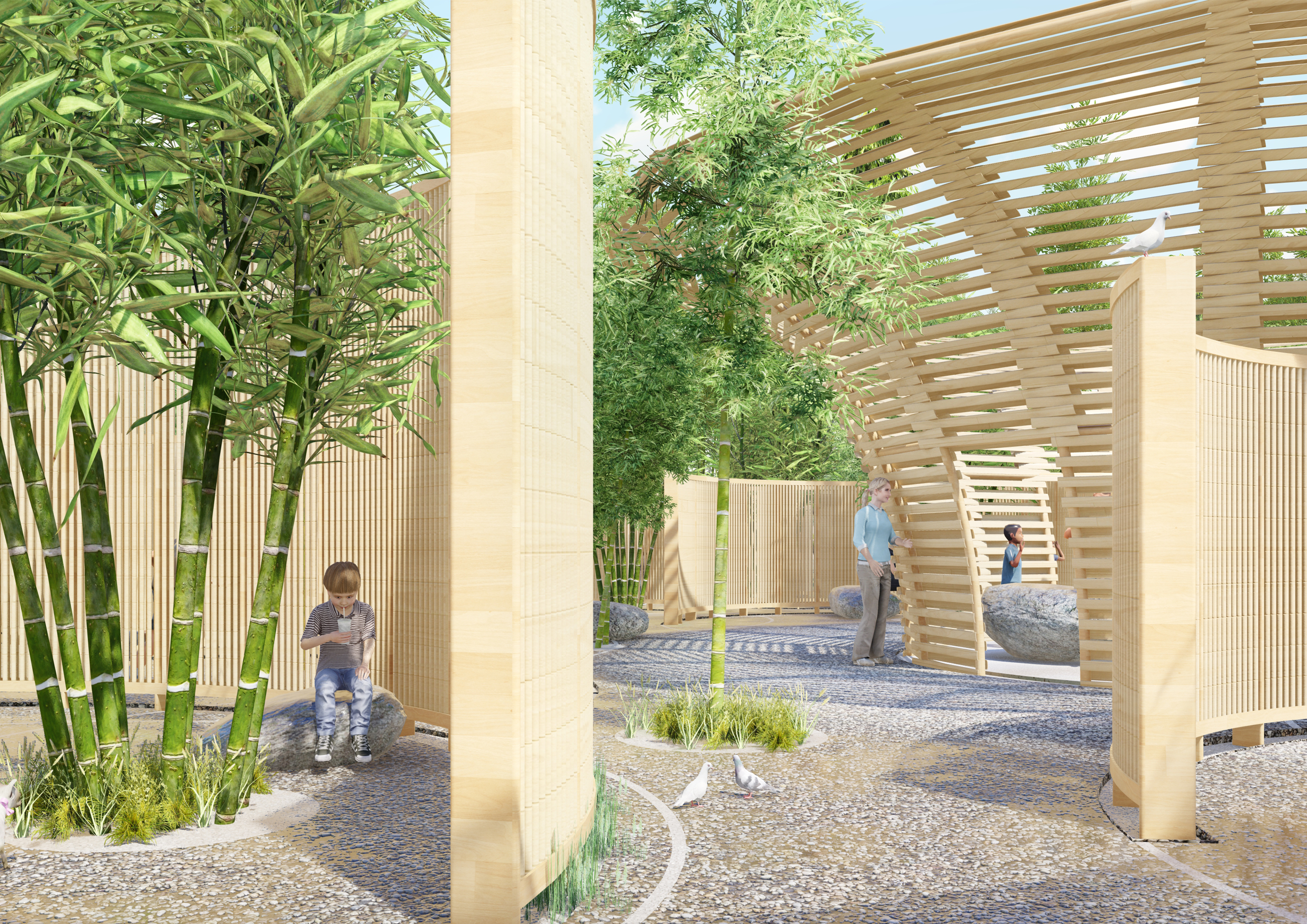 The Maze of Bamboo Screens by Yunchao Xu/Atelier Apeiron - Architizer