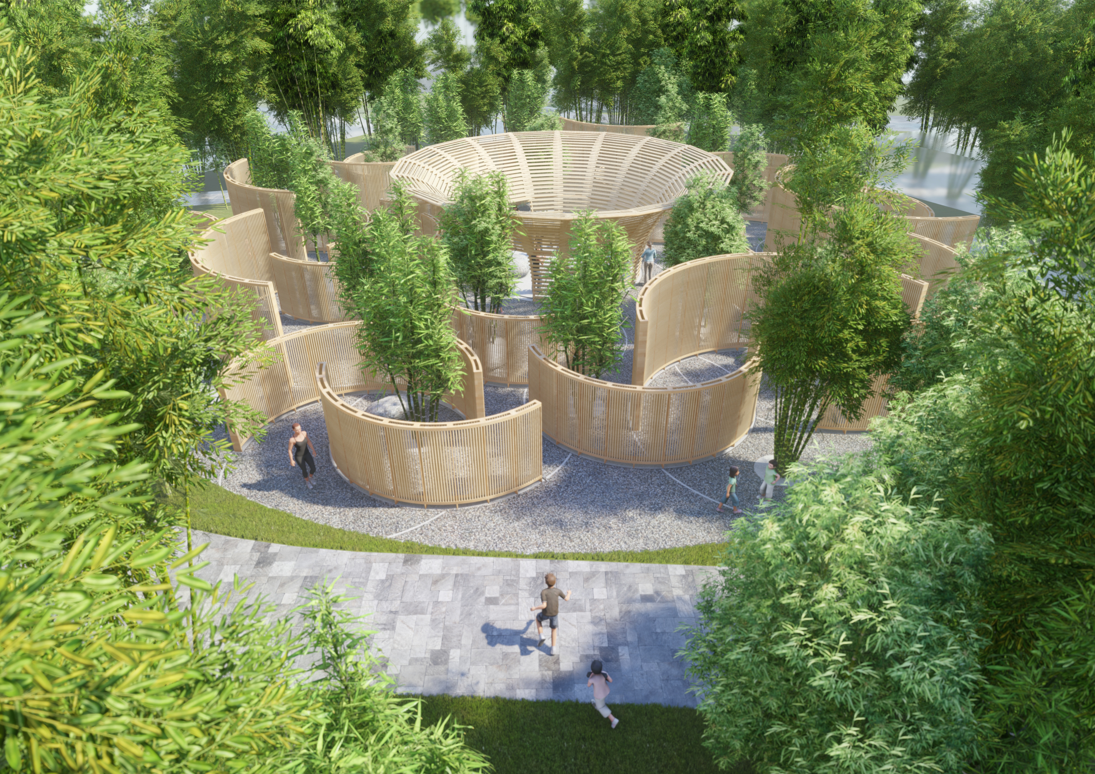 The Maze of Bamboo Screens by Yunchao Xu Atelier Apeiron - Architizer