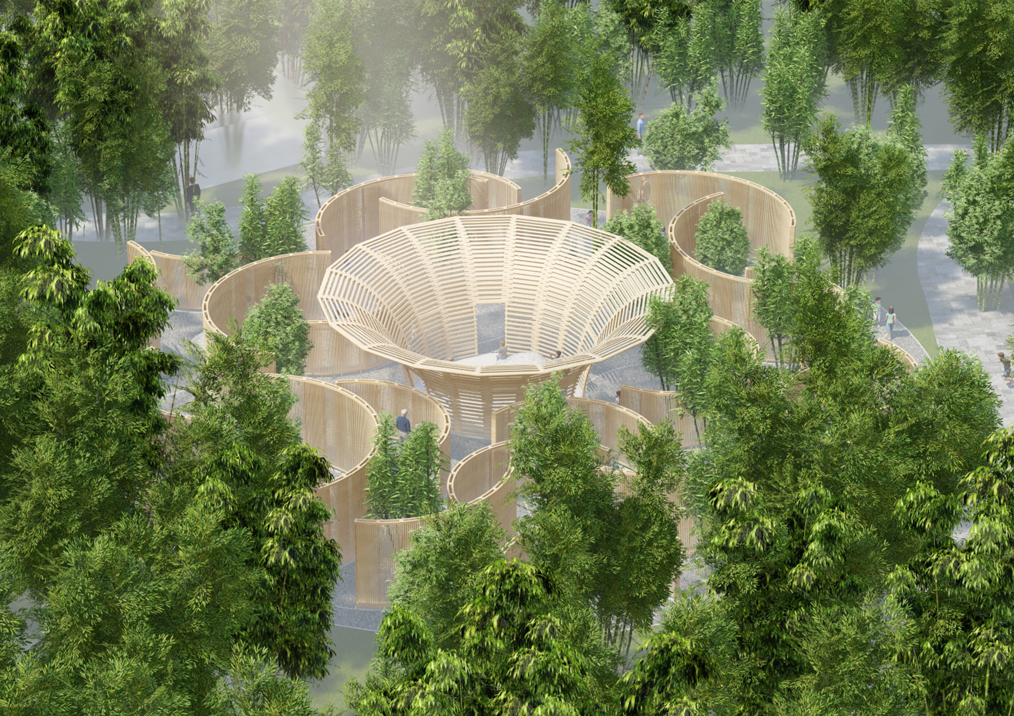 The Maze of Bamboo Screens by Yunchao Xu/Atelier Apeiron - Architizer