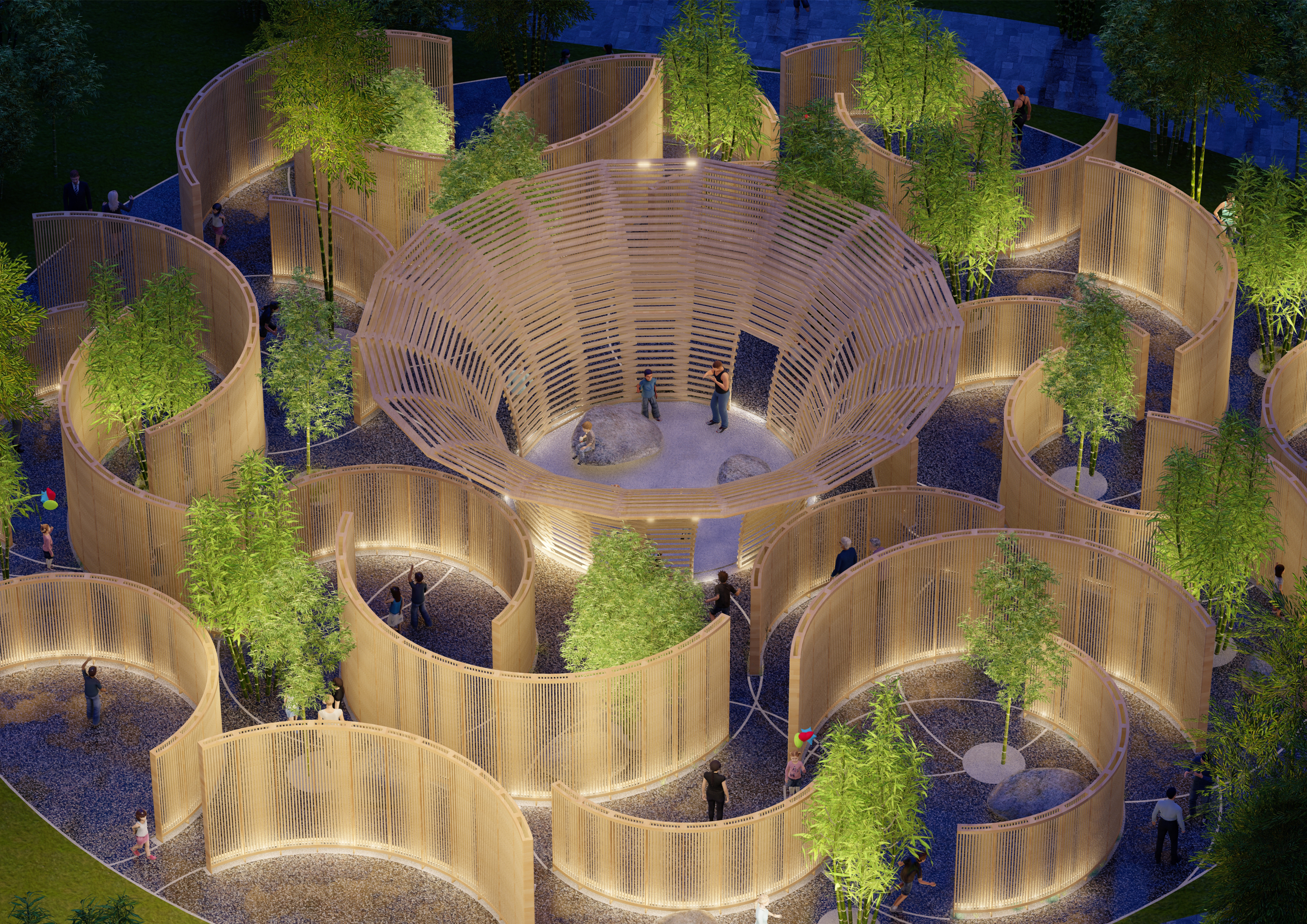 The Maze of Bamboo Screens by Yunchao Xu Atelier Apeiron - Architizer