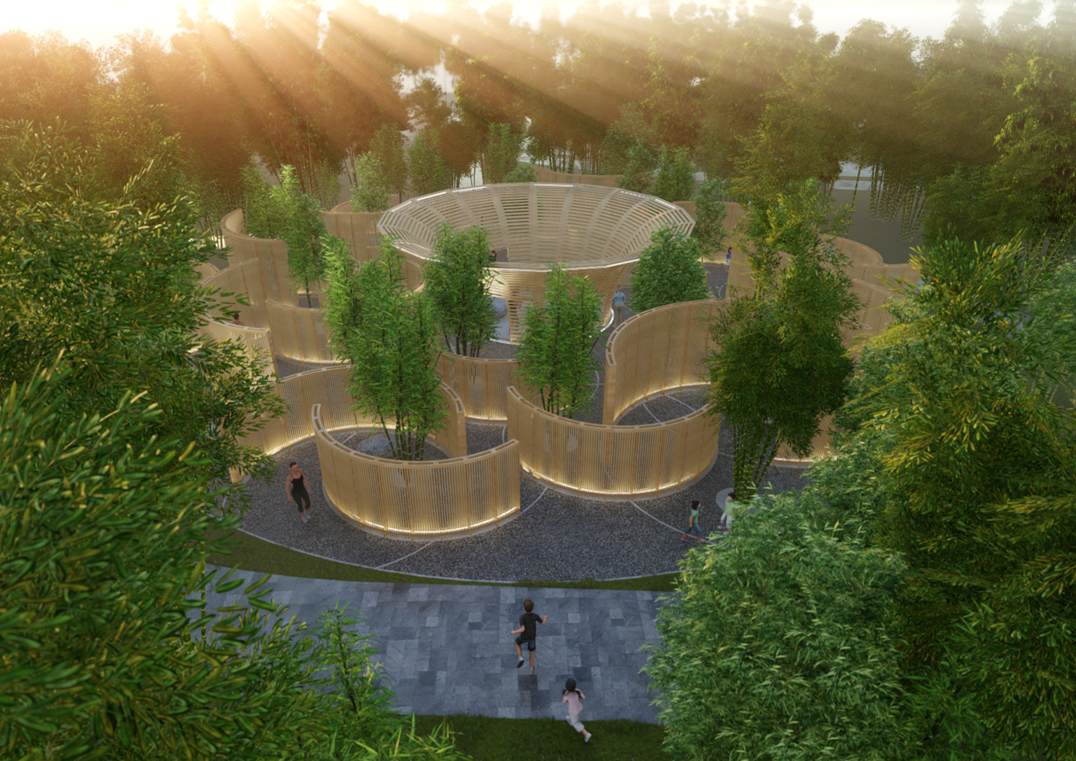 The Maze of Bamboo Screens by Yunchao Xu/Atelier Apeiron - Architizer