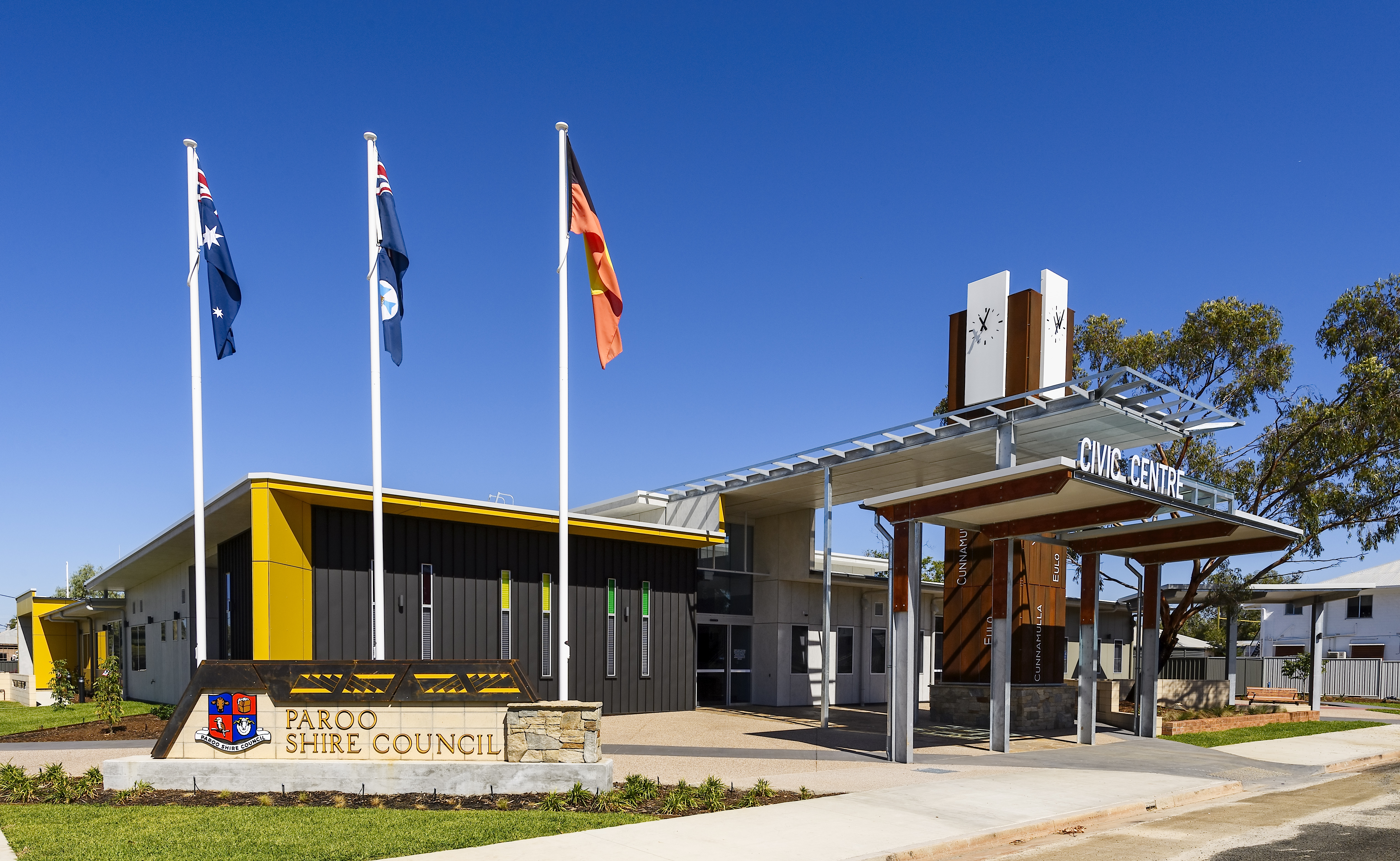 Paroo Shire Council Community & Civic Centre by Elia Architecture ...