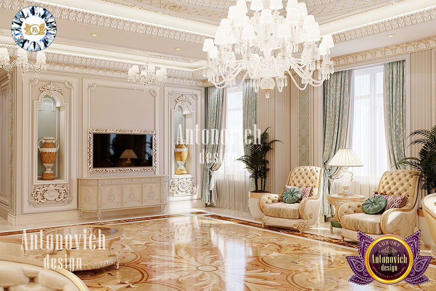 MAGNIFICENT LIVING ROOM INTERIOR DESIGN BY LUXURY ANTONOVICH DESIGN by ...