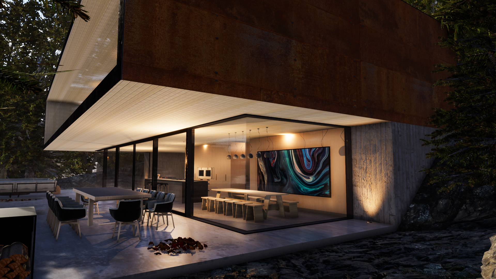 Shelter Island House (Design Concept Phase) by Evoke International ...