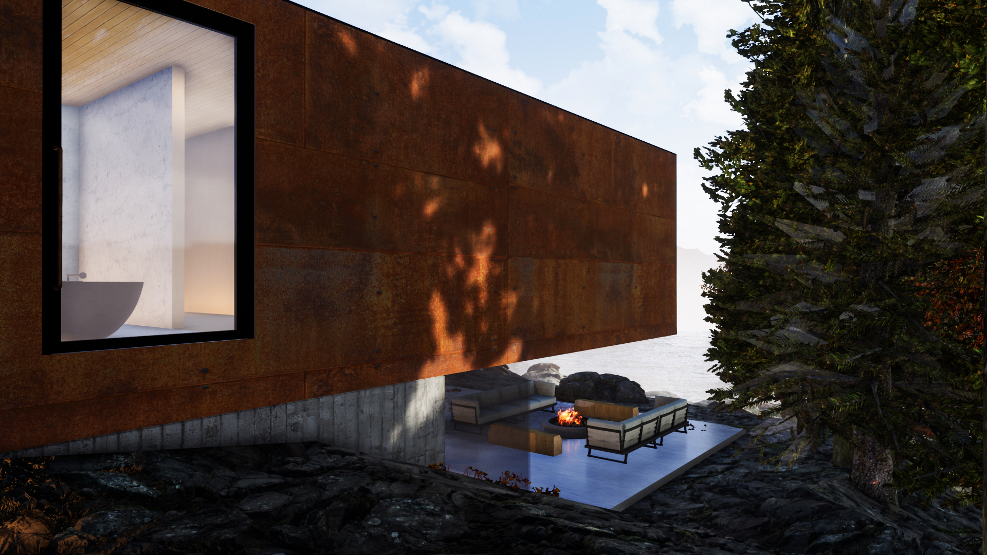 Shelter Island House (Design Concept Phase) by Evoke International ...