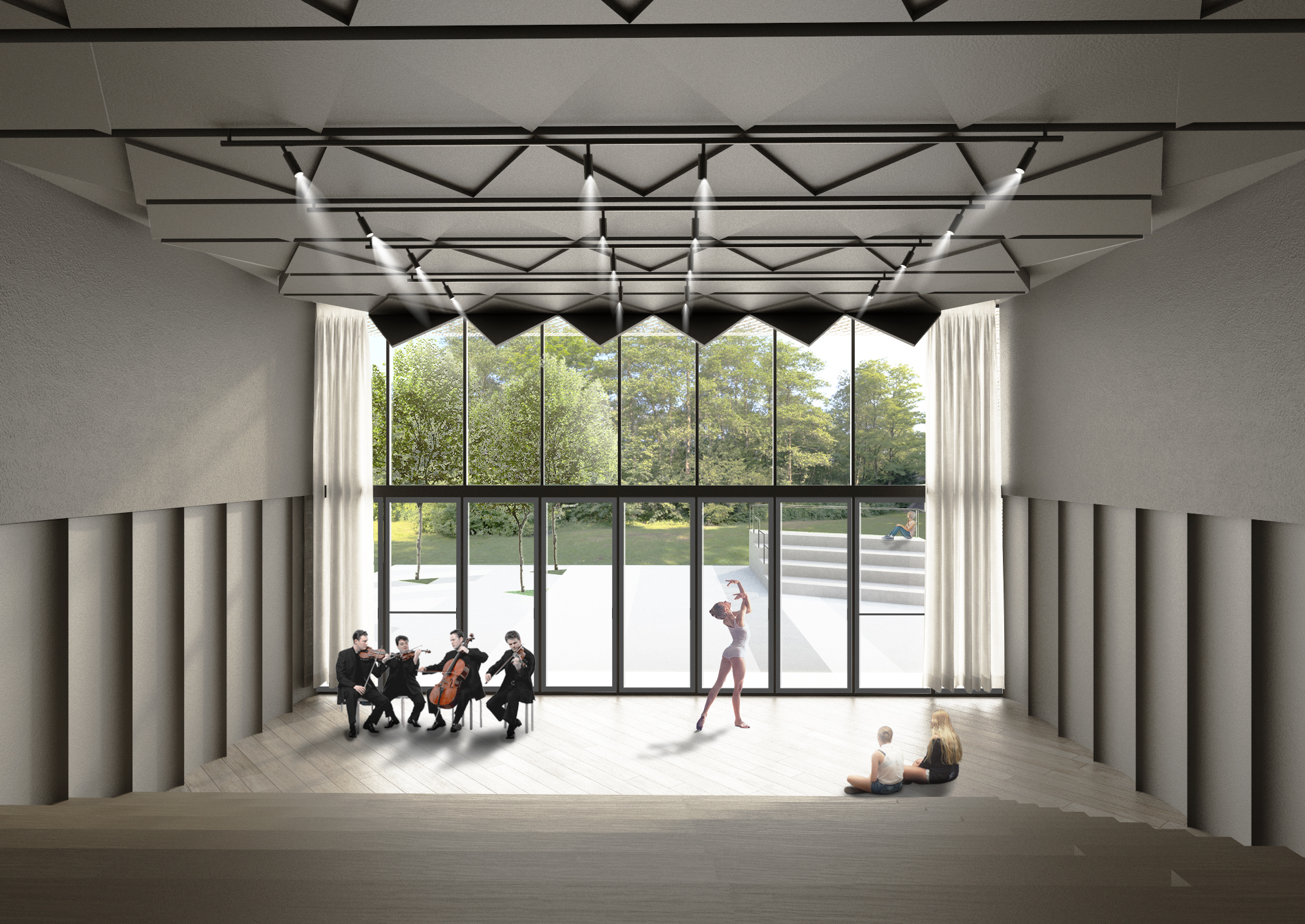 Public Library in South Korea by Alepreda Architecture - Architizer