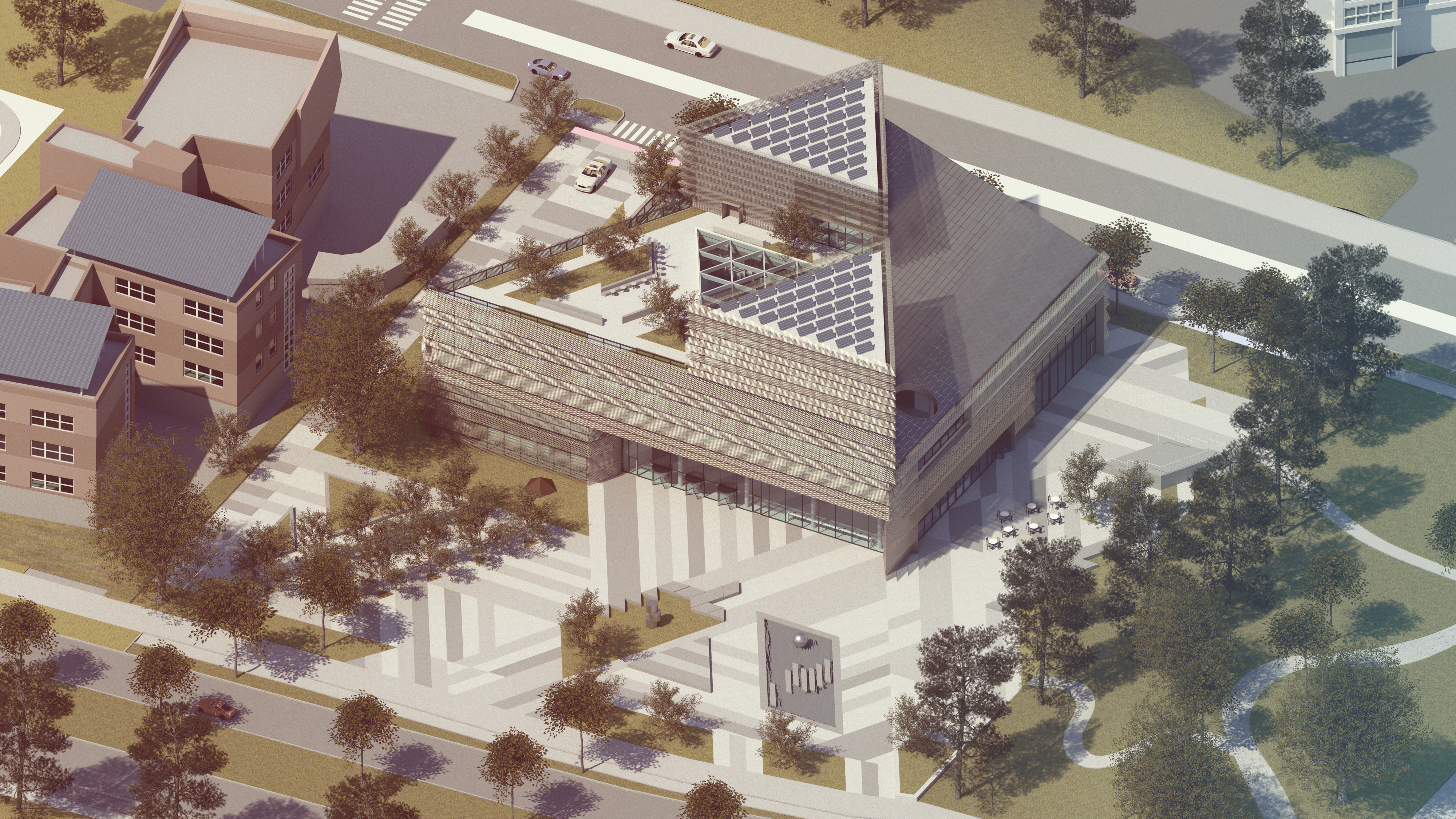 Public Library in South Korea by Alepreda Architecture - Architizer