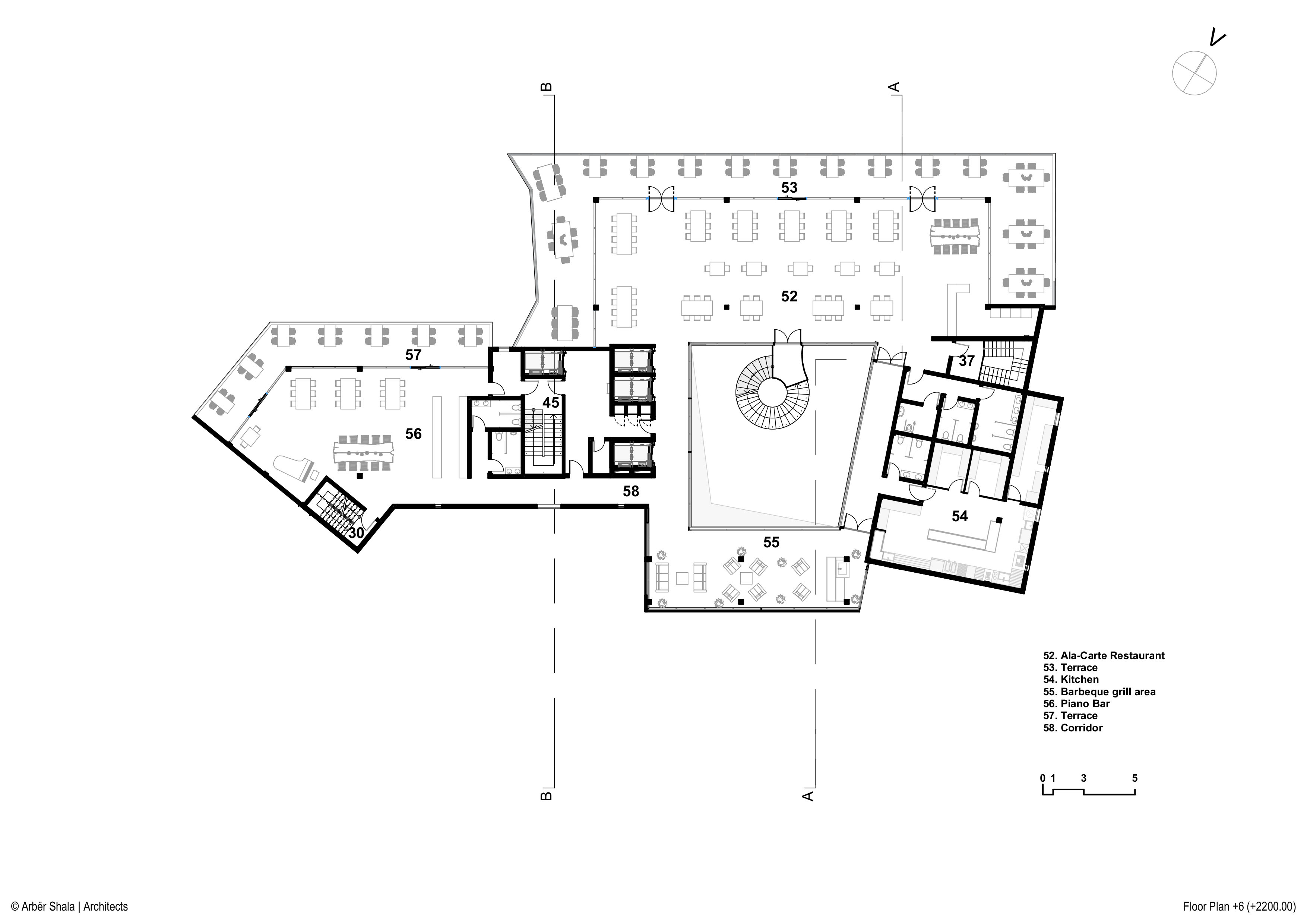 Hotel Spa Floor Plan