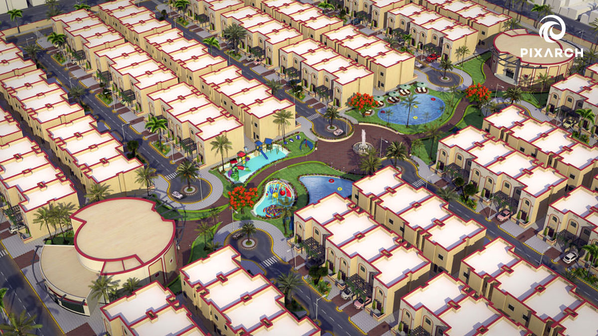 KSB City 3D Architectural Visualization by Pixarch by Pixarch 3D ...