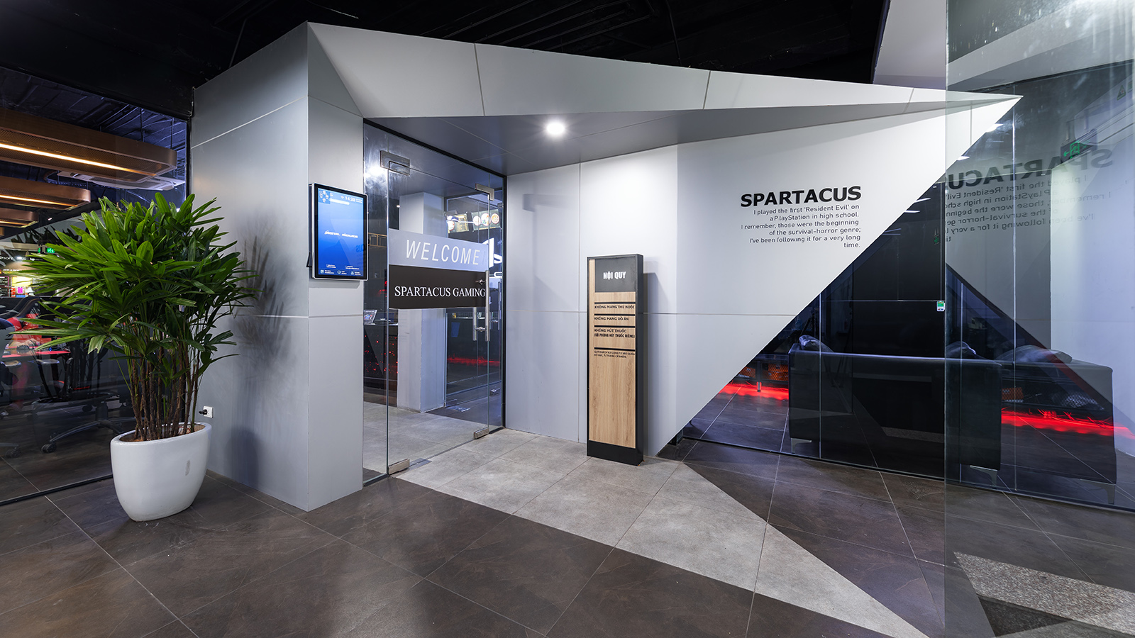 SPARTACUS GAMING CENTER by RULA Esports Vietnam - Architizer