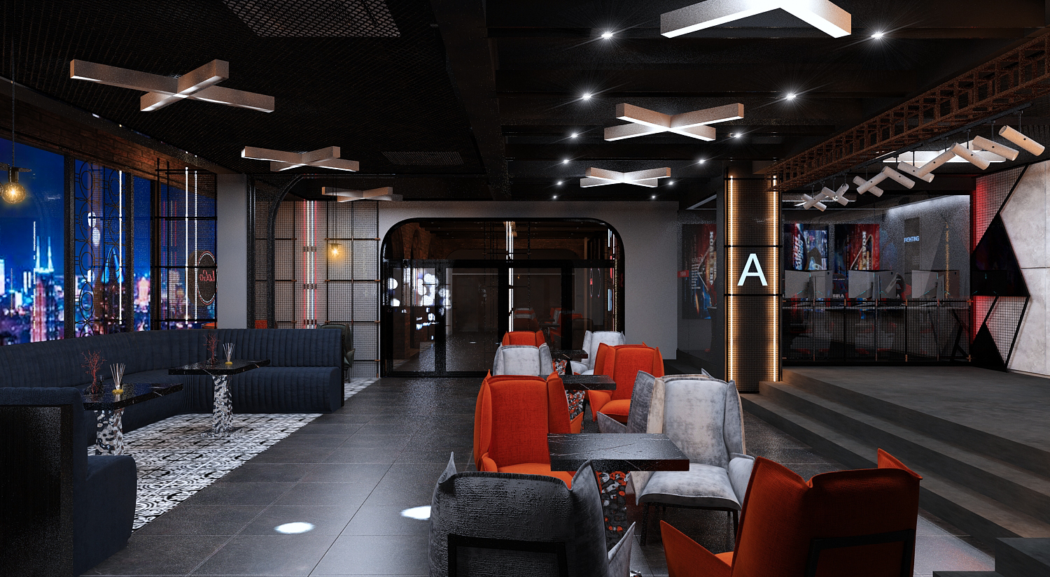 SPARTACUS GAMING CENTER by RULA Esports Vietnam - Architizer