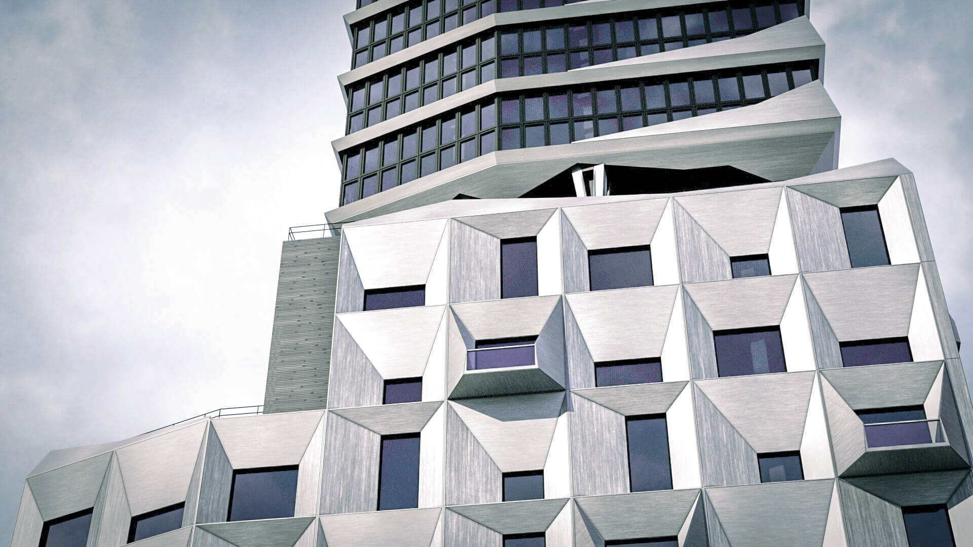 CYBER TOWER by Wizhevsky Architect - Architizer