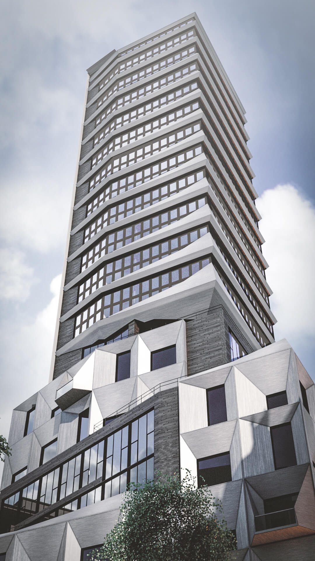 CYBER TOWER by Wizhevsky Architect - Architizer